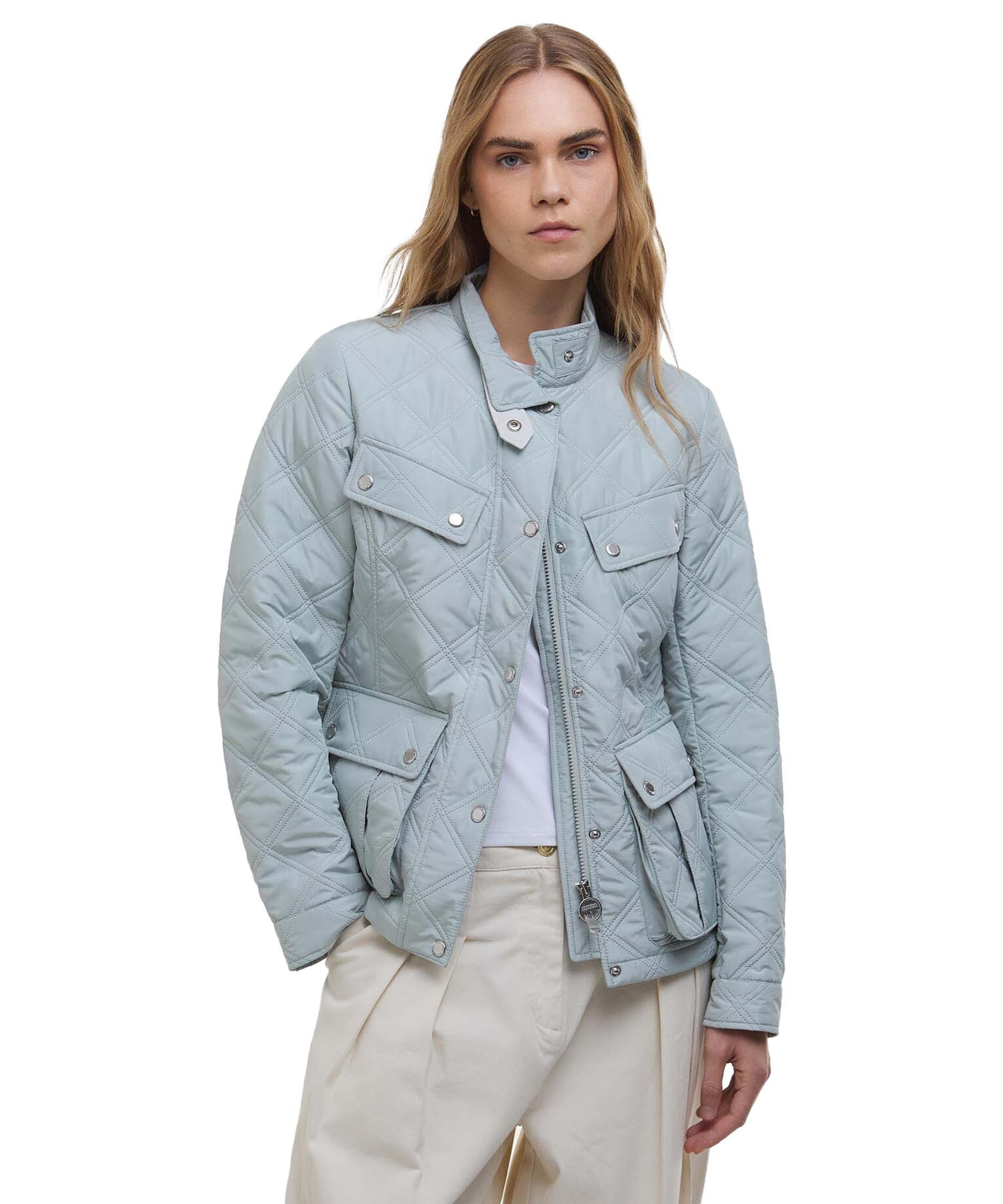 Women's Barbour International Halsey Quilted Jacket