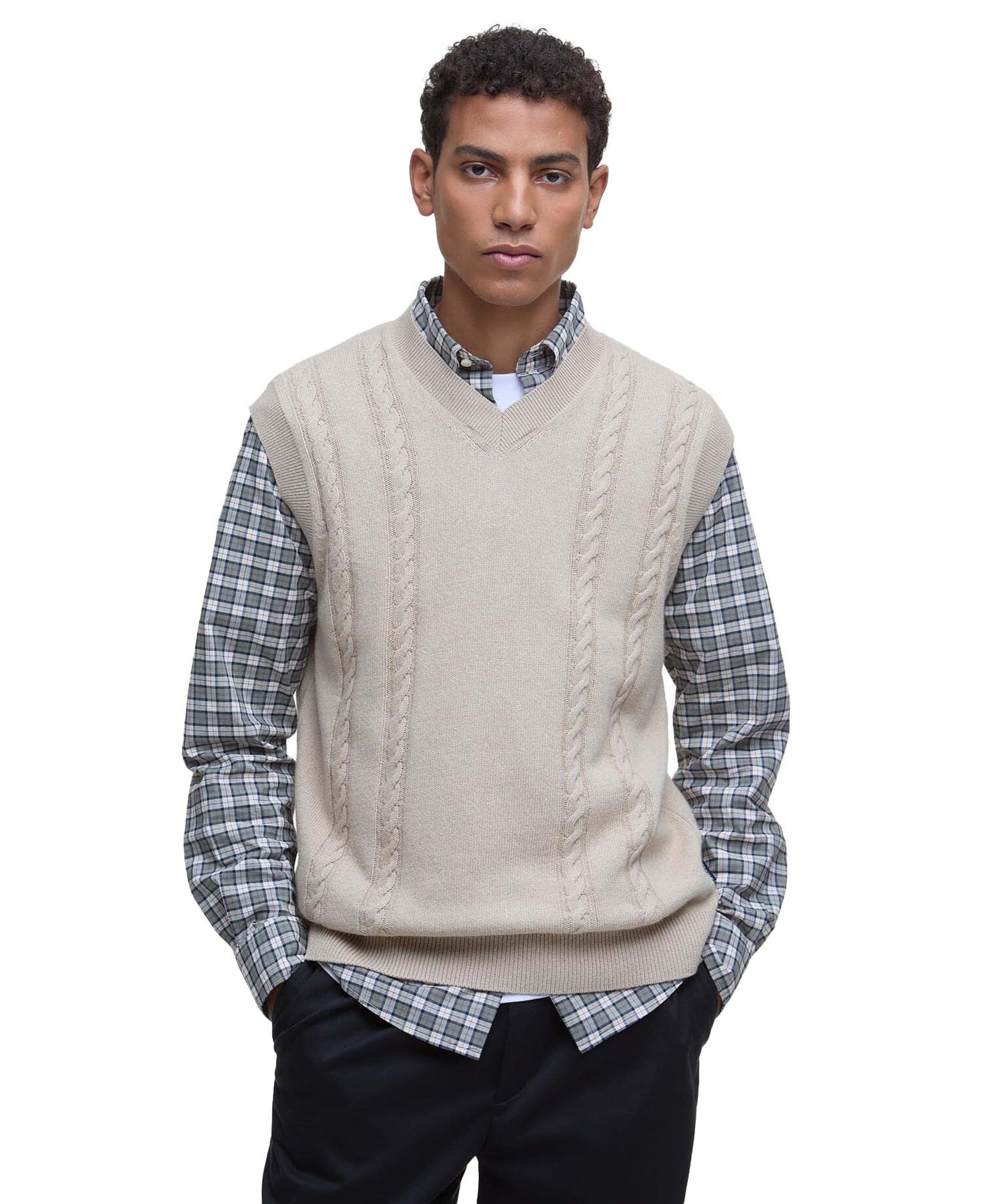Men's Barbour Navar Knitted Vest