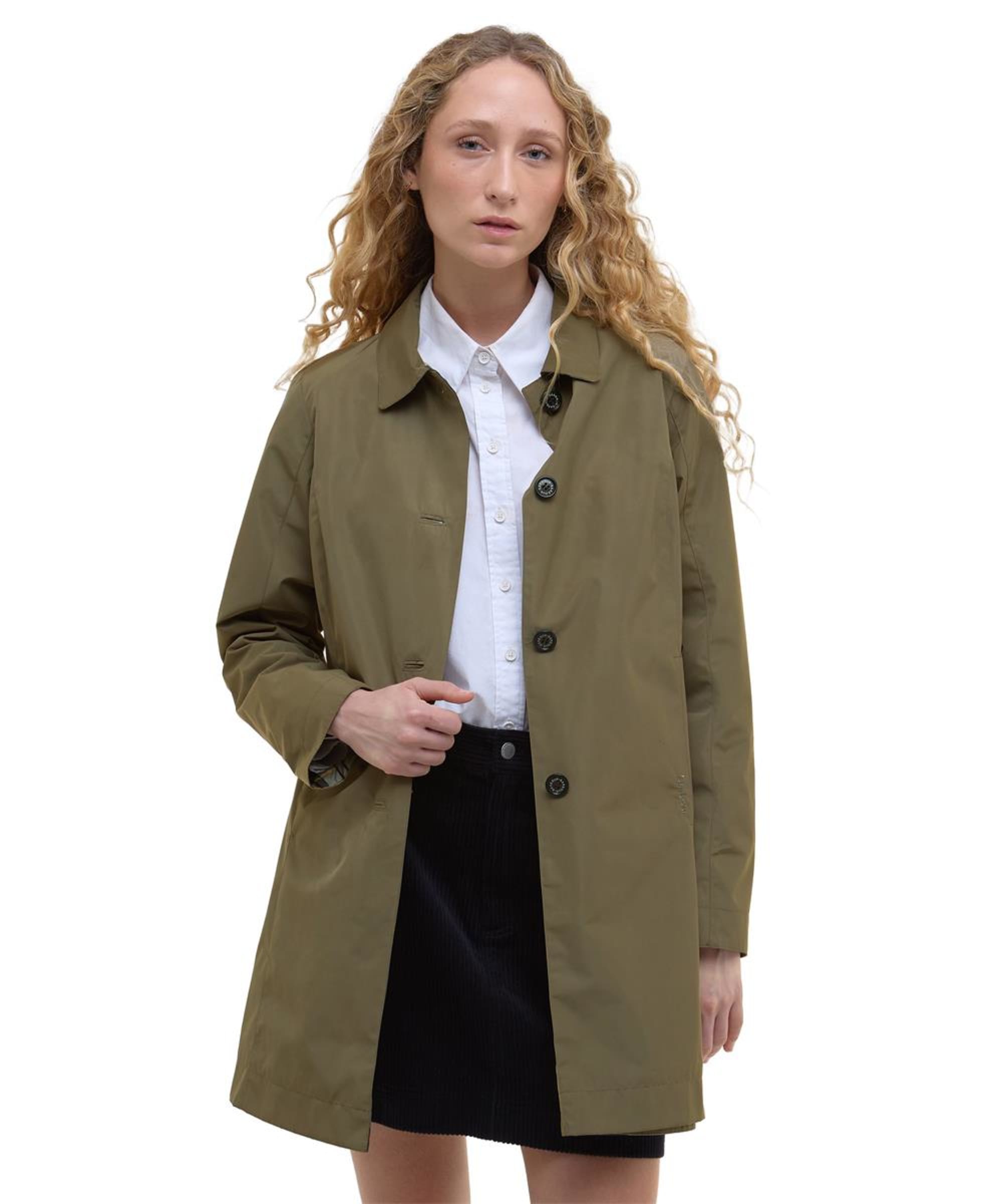 Women's Barbour Babbity Reversible Showerproof Jacket