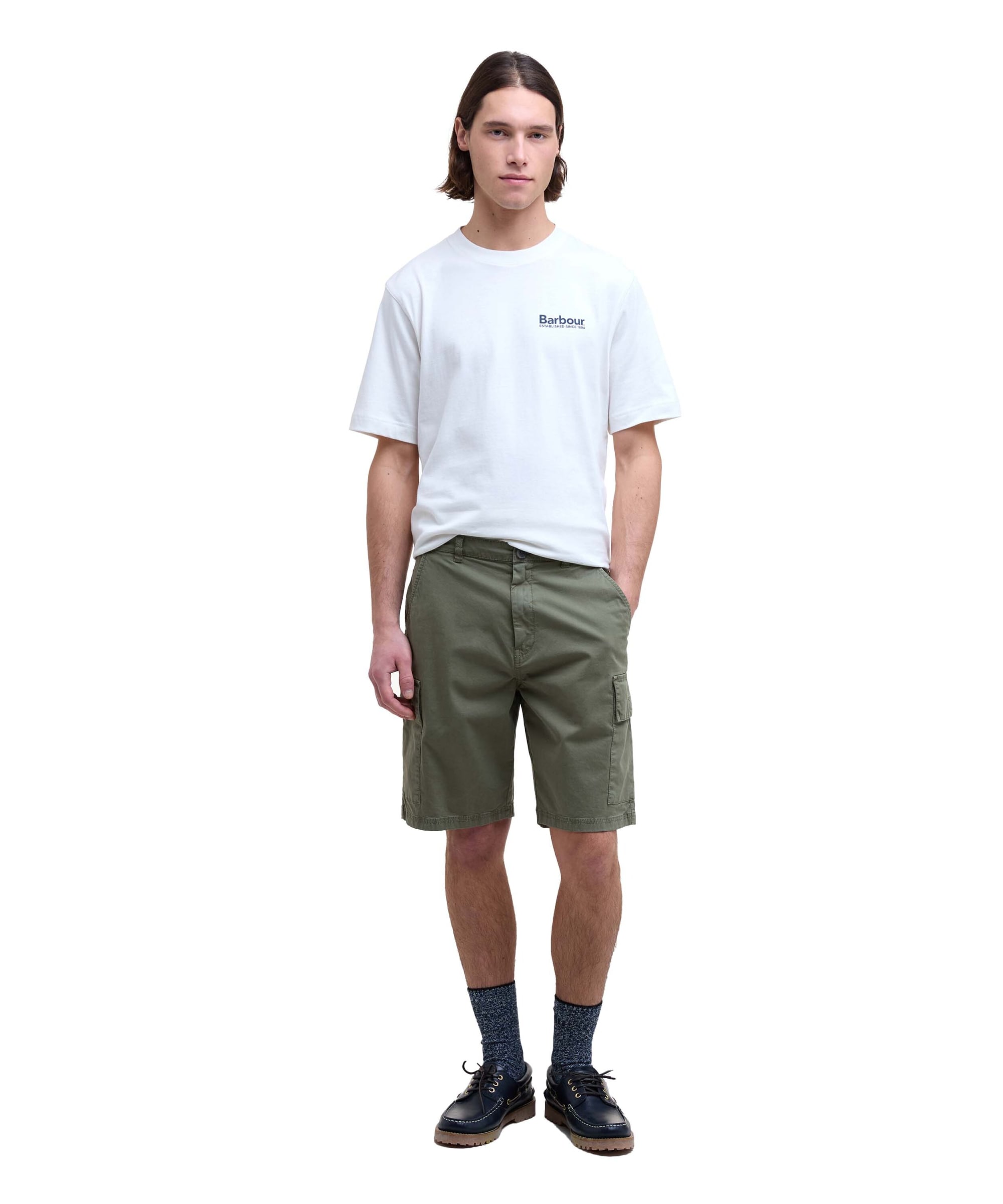 Men's Barbour Twill Cargo Short