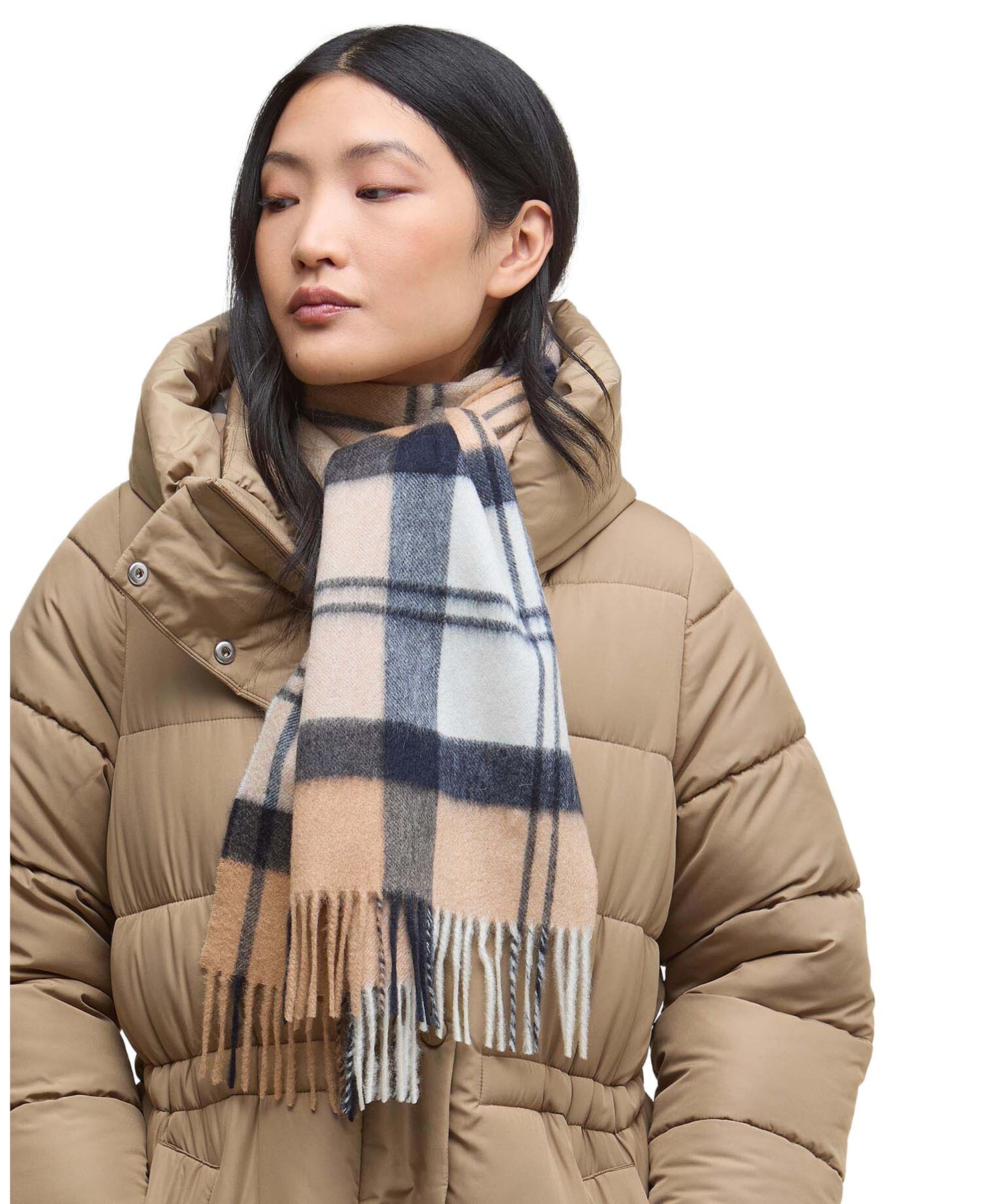 Women's Barbour Tartan Cashmere Scarf