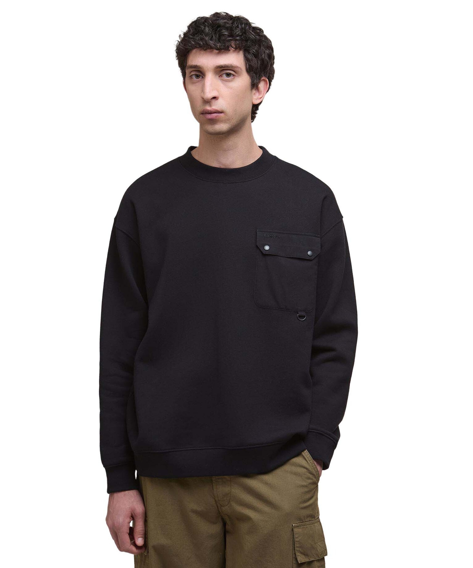 Men's Barbour Leazes Crew Neck Sweatshirt