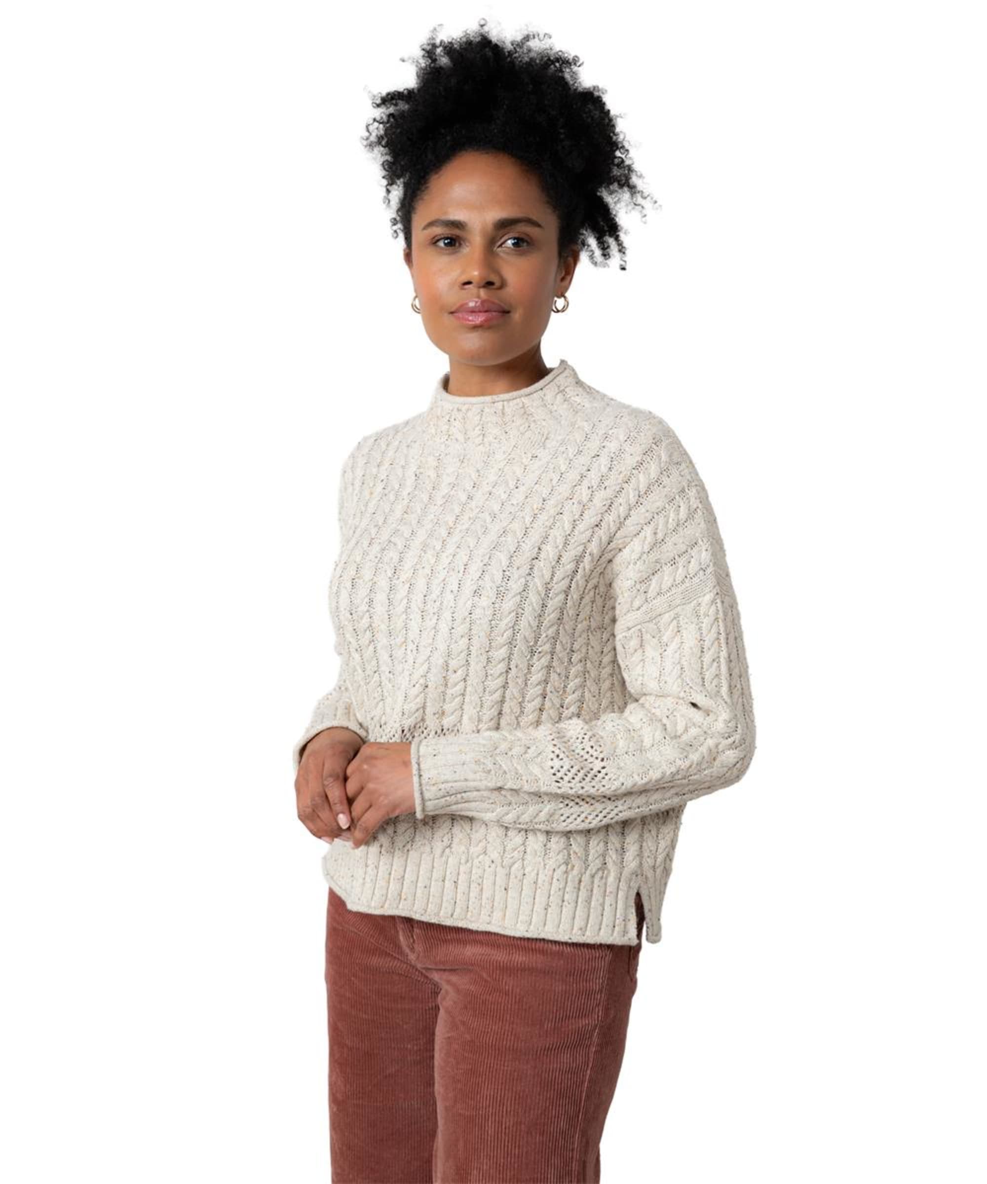 Women's Lily & Me Elspeth Fleck Knit Jumper