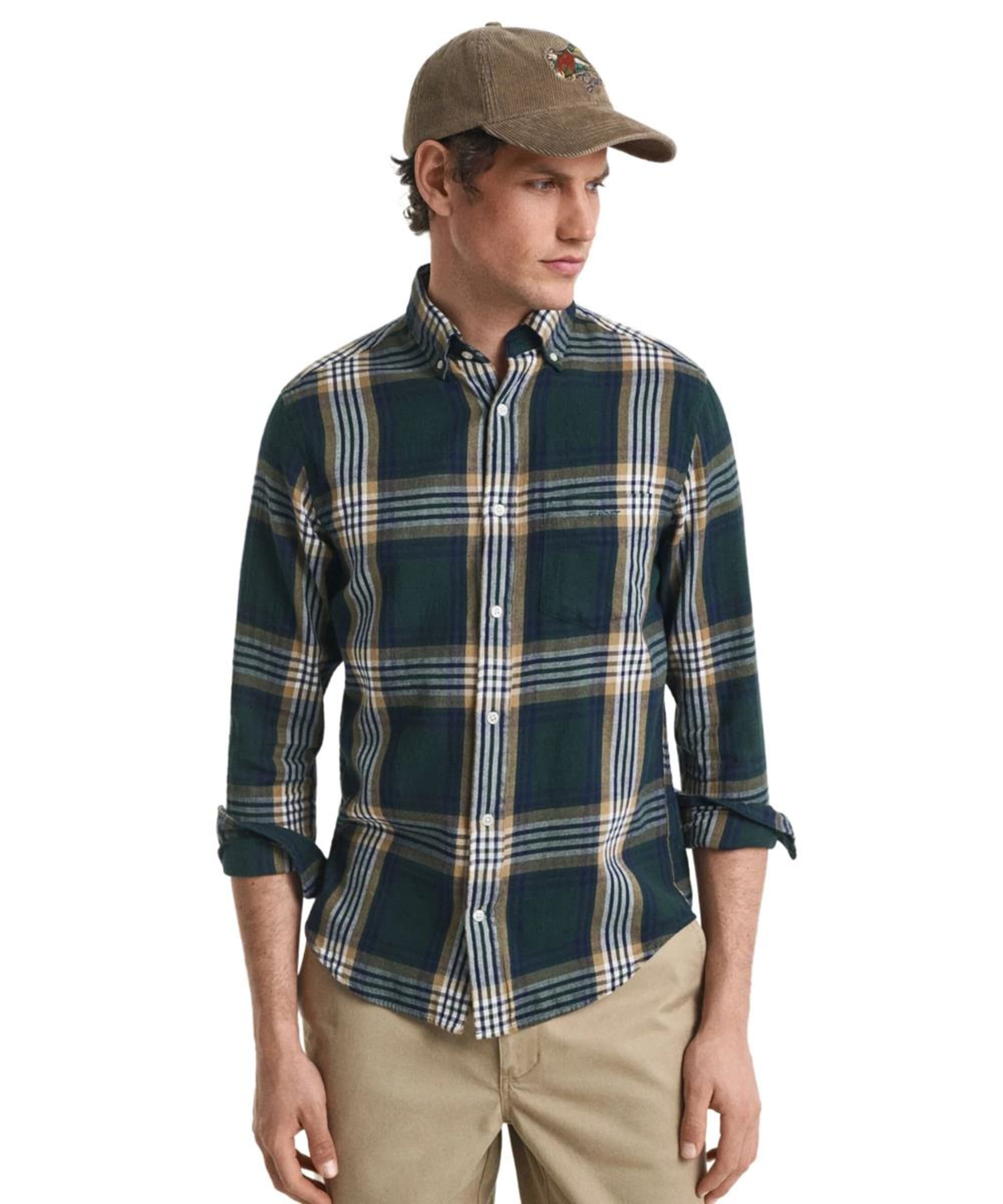 Men's GANT Regular Fit Windblown Flannel Check Shirt