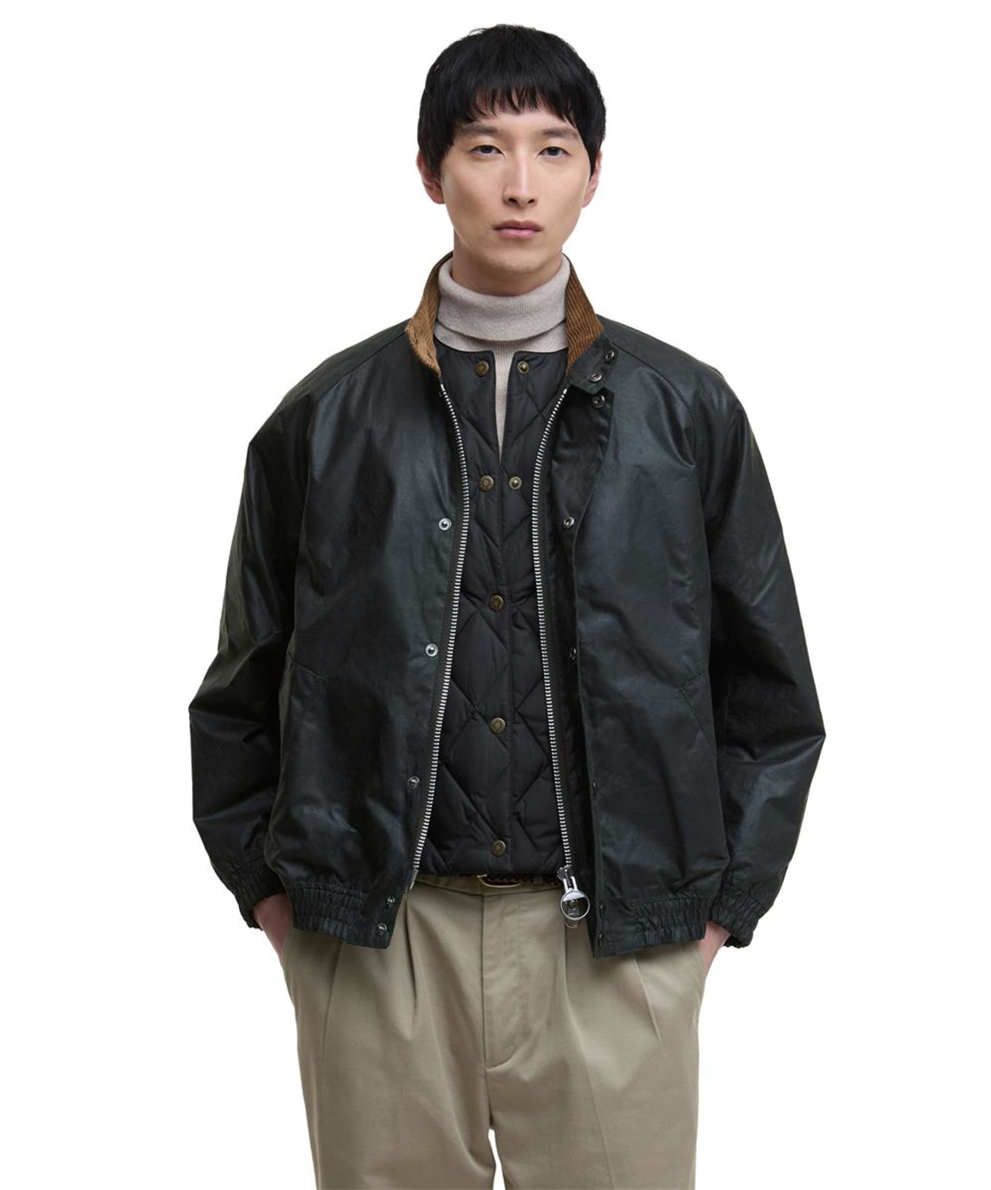 Men's Barbour Blouson Transport Wax Jacket