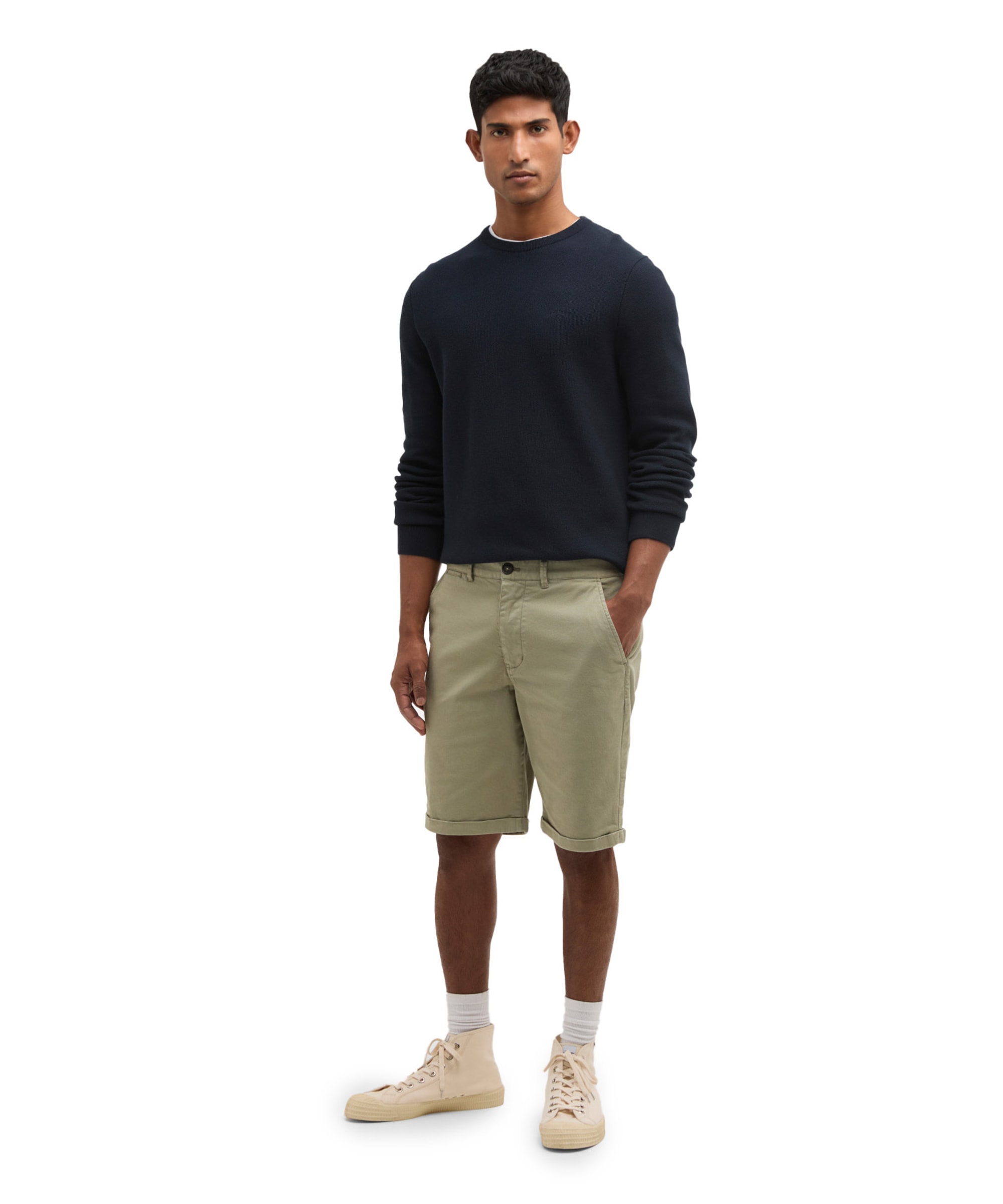 Men's Barbour Washed Twill Chino Shorts