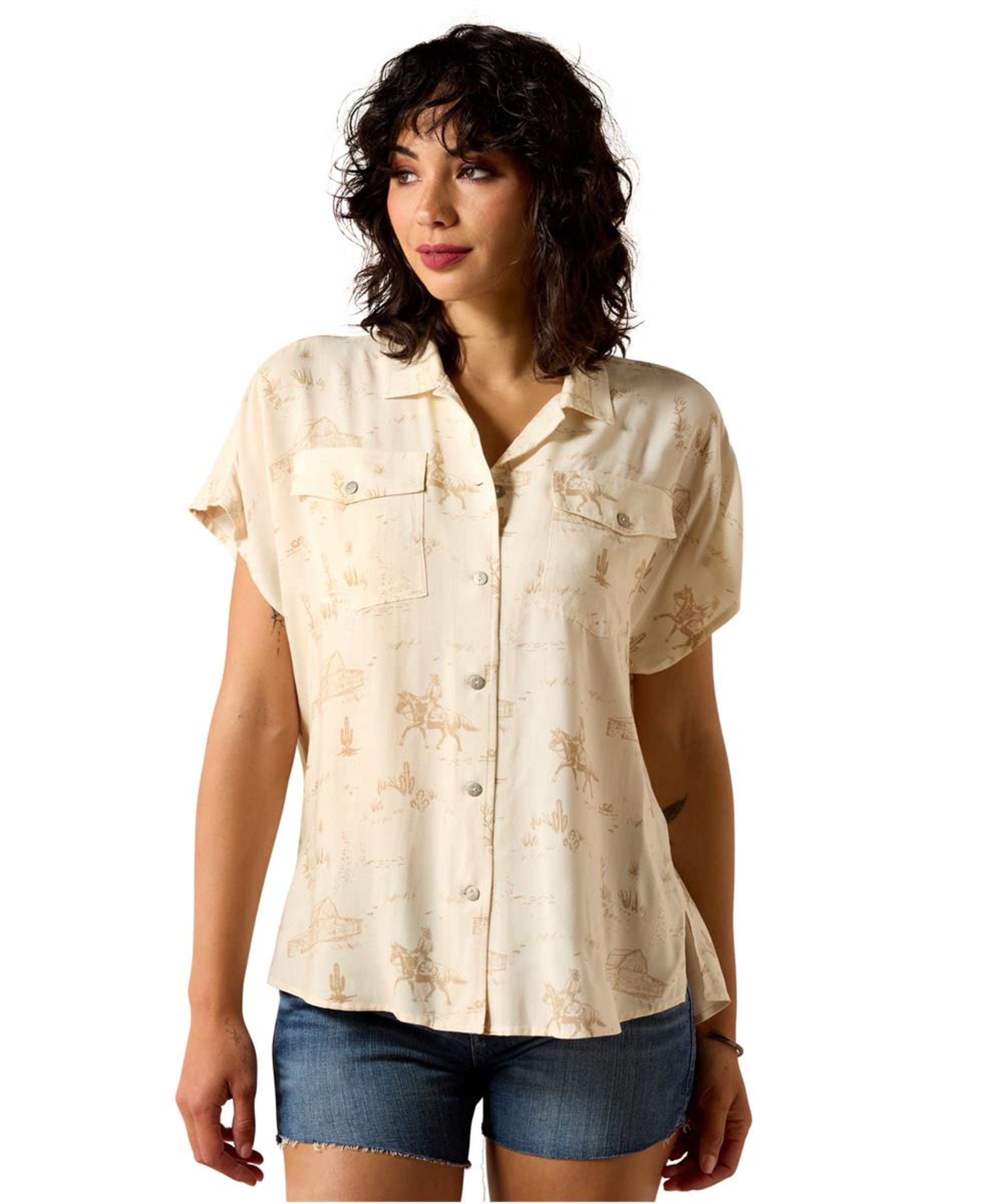 Women's Ariat Badlands Western Shirt