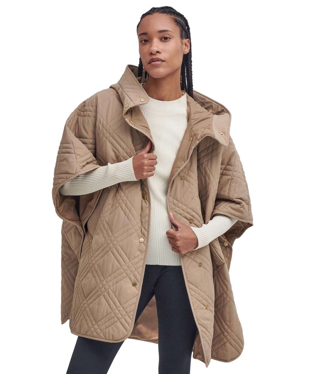 Women's Barbour Astor Quilted Cape