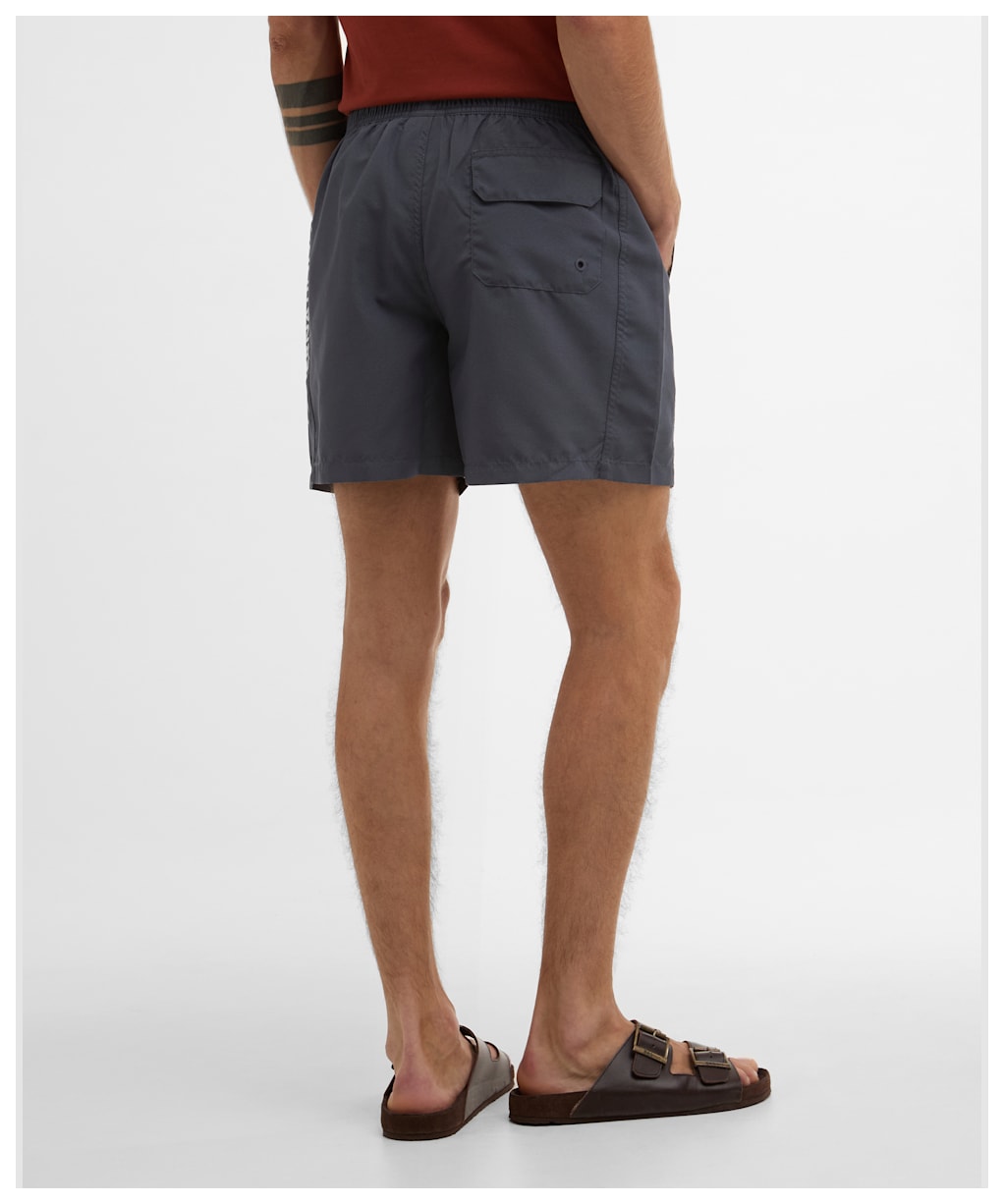 Men's Barbour International Large Logo Swim Shorts