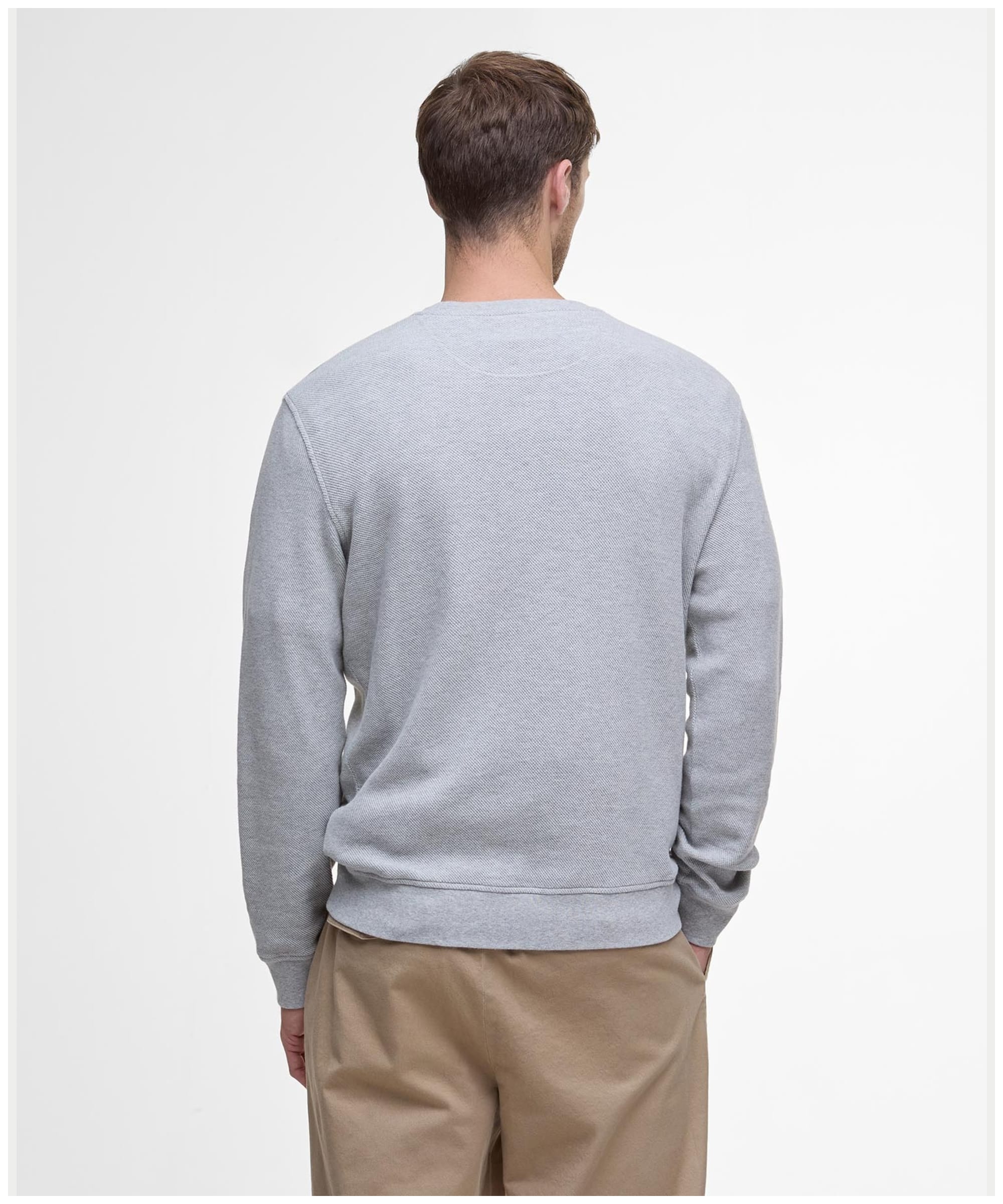 Men's Barbour Pique Interlock Crew Sweatshirt