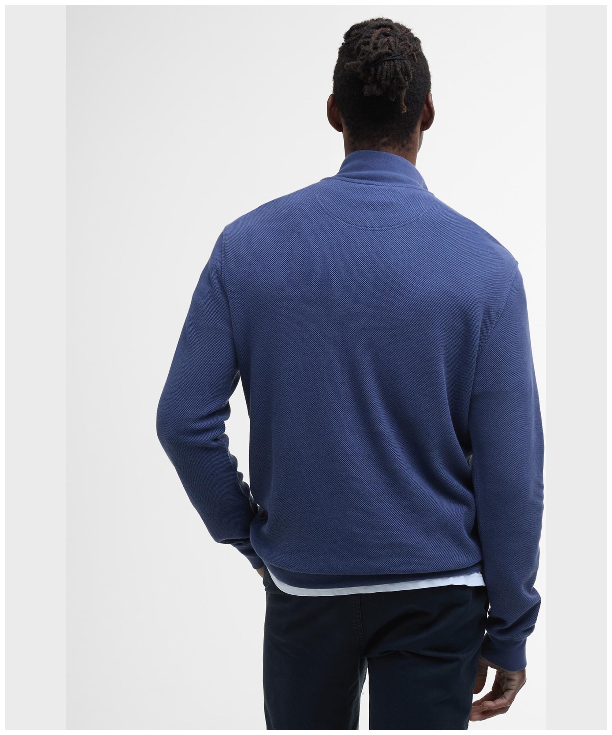 Men's Barbour Pique Interlock Half Zip Sweatshirt