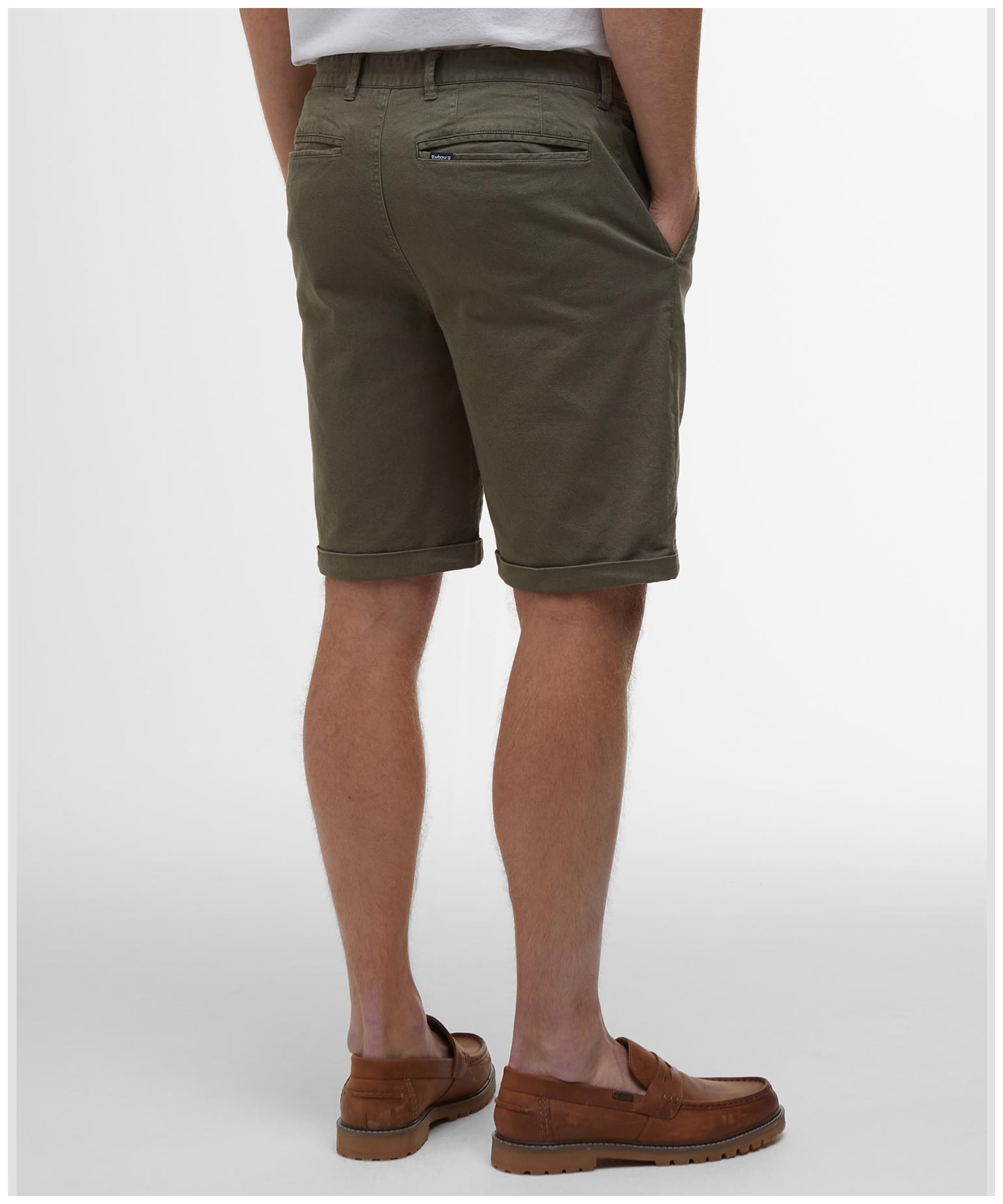 Men's Barbour Washed Twill Chino Shorts