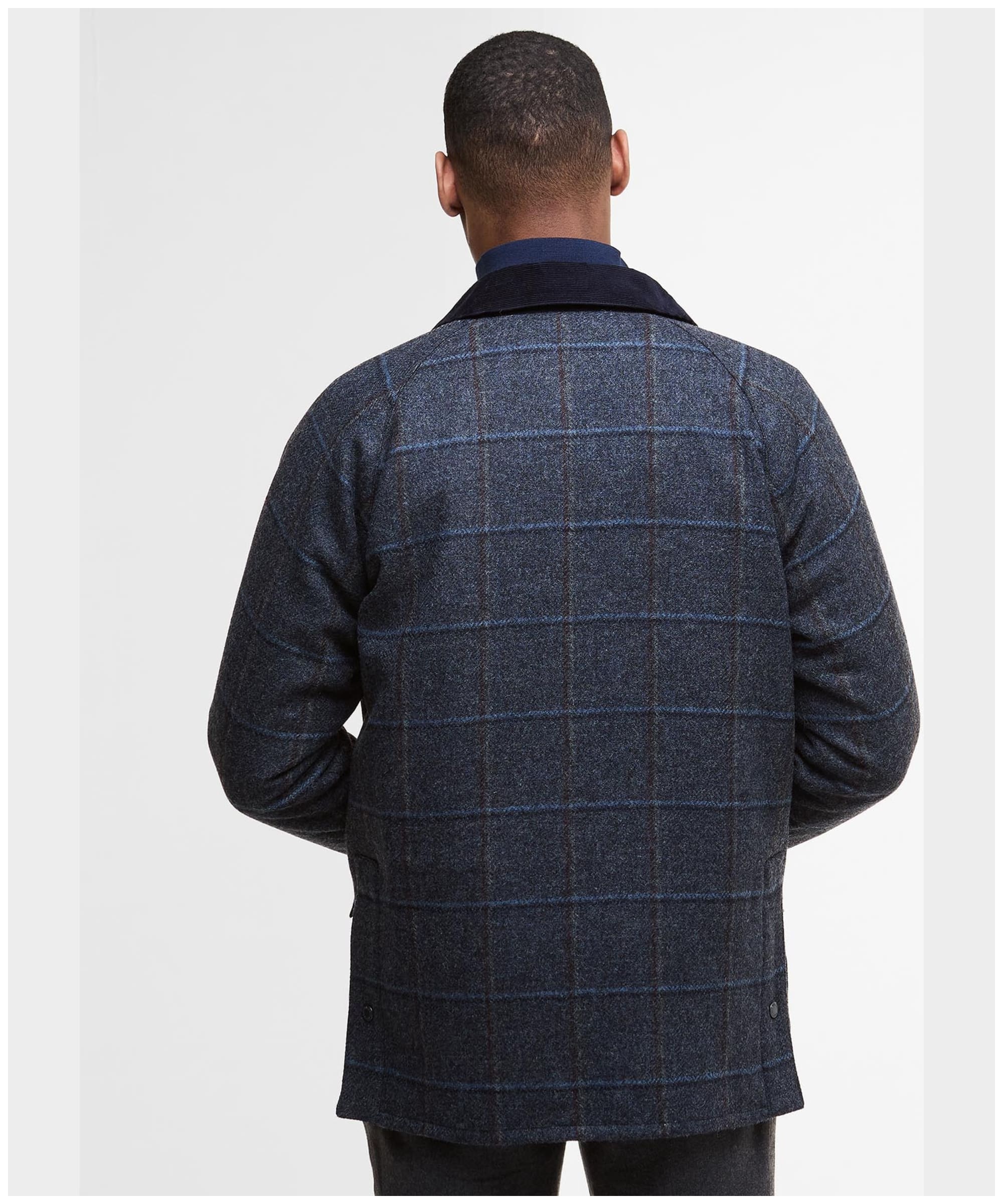 Men's Barbour Bedale Check Wool Jacket