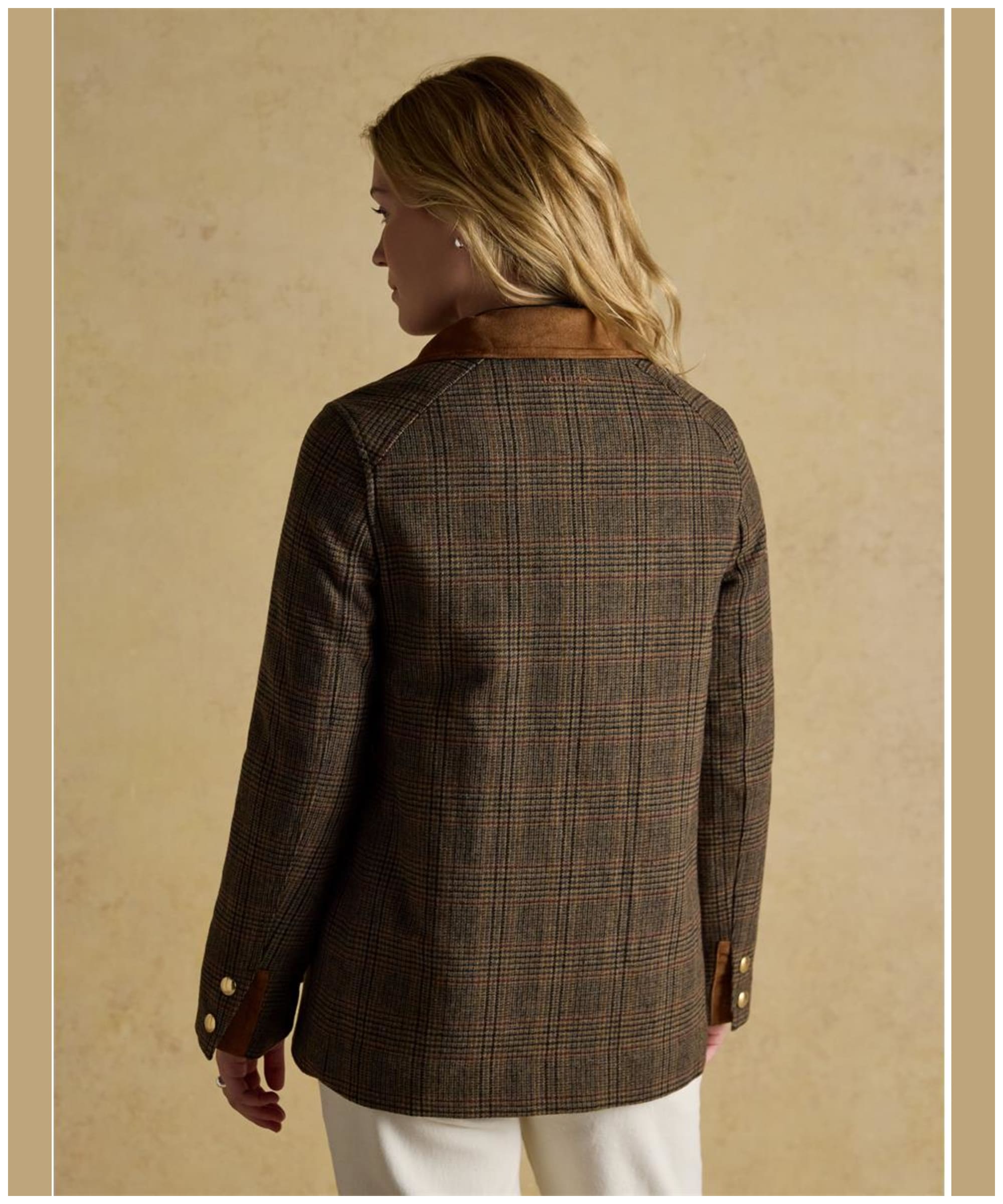 Women's Joules Contemporary Tweed Field Coat