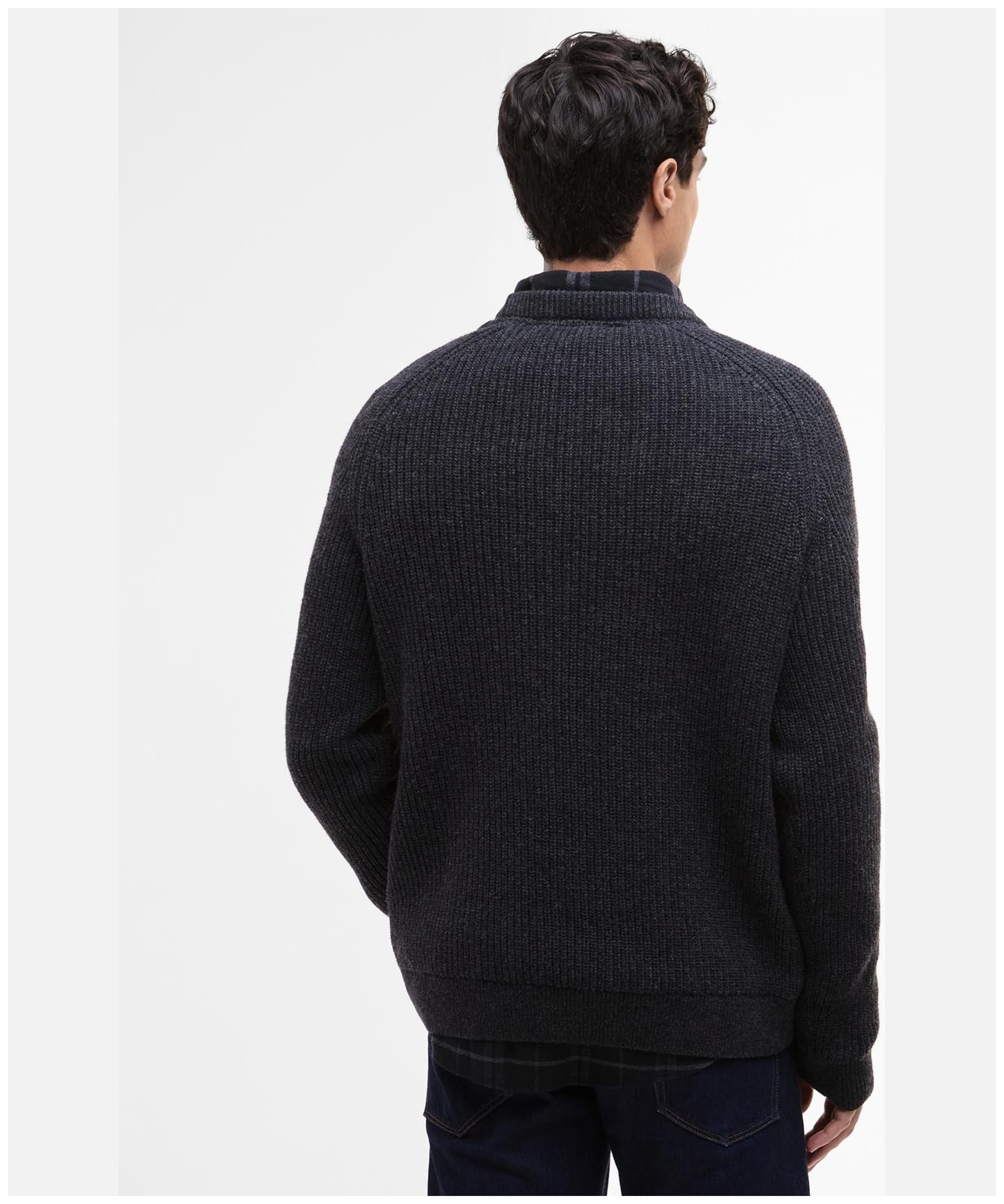 Men's Barbour International Chester Crew Knit Jumper