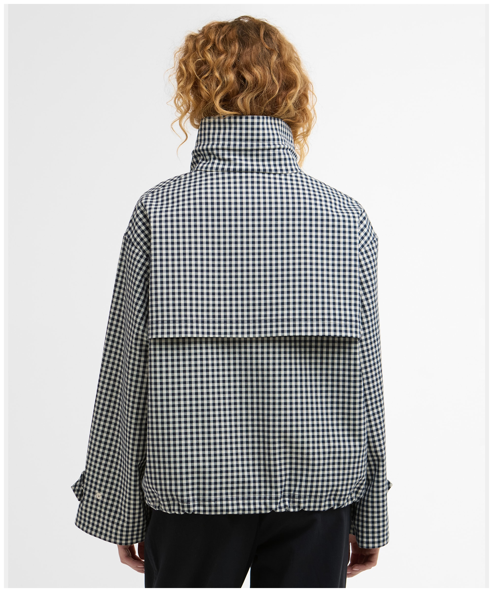 Women's Barbour Bronwyn Check Showerproof Jacket