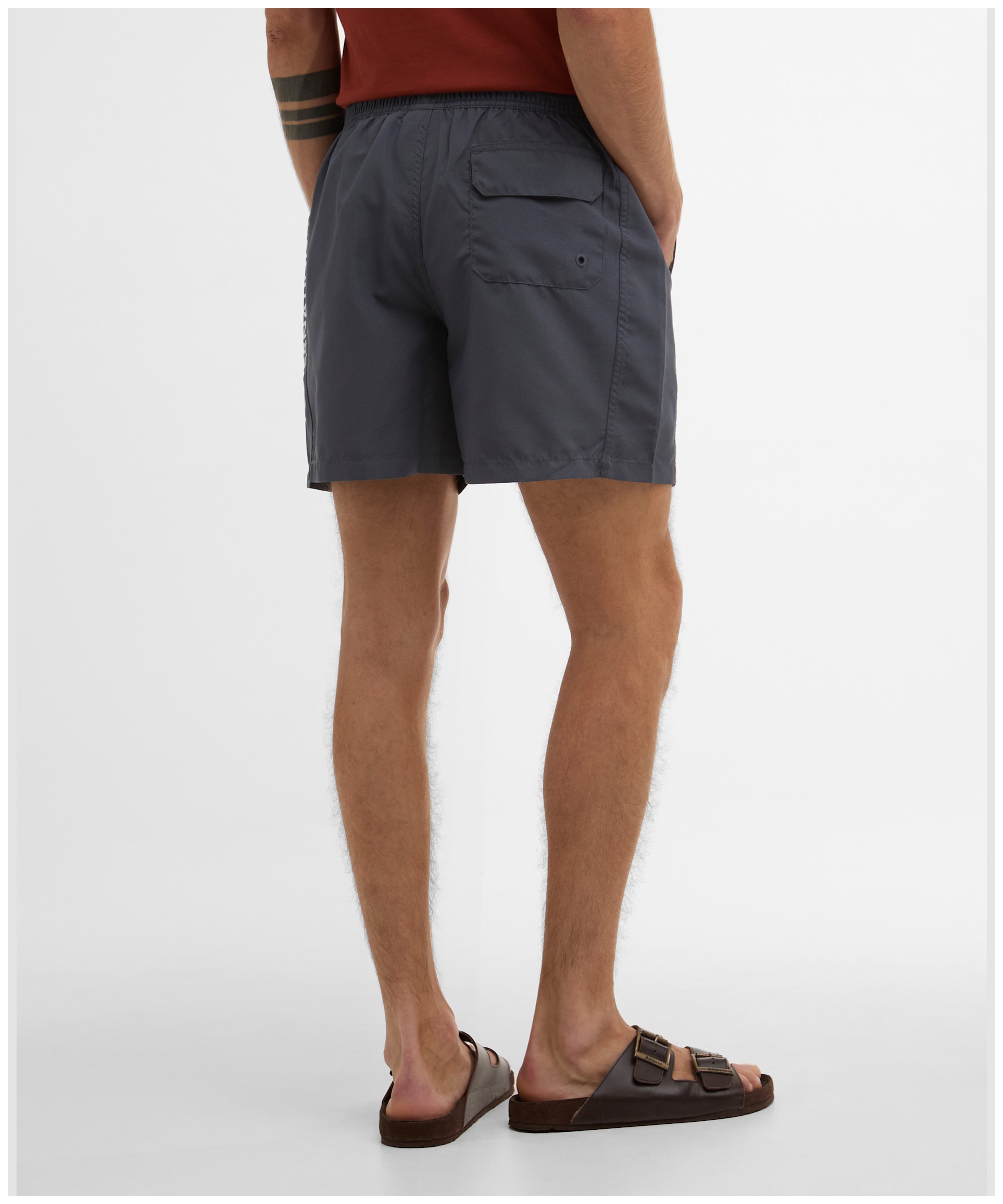 Men's Barbour International Large Logo Swim Shorts
