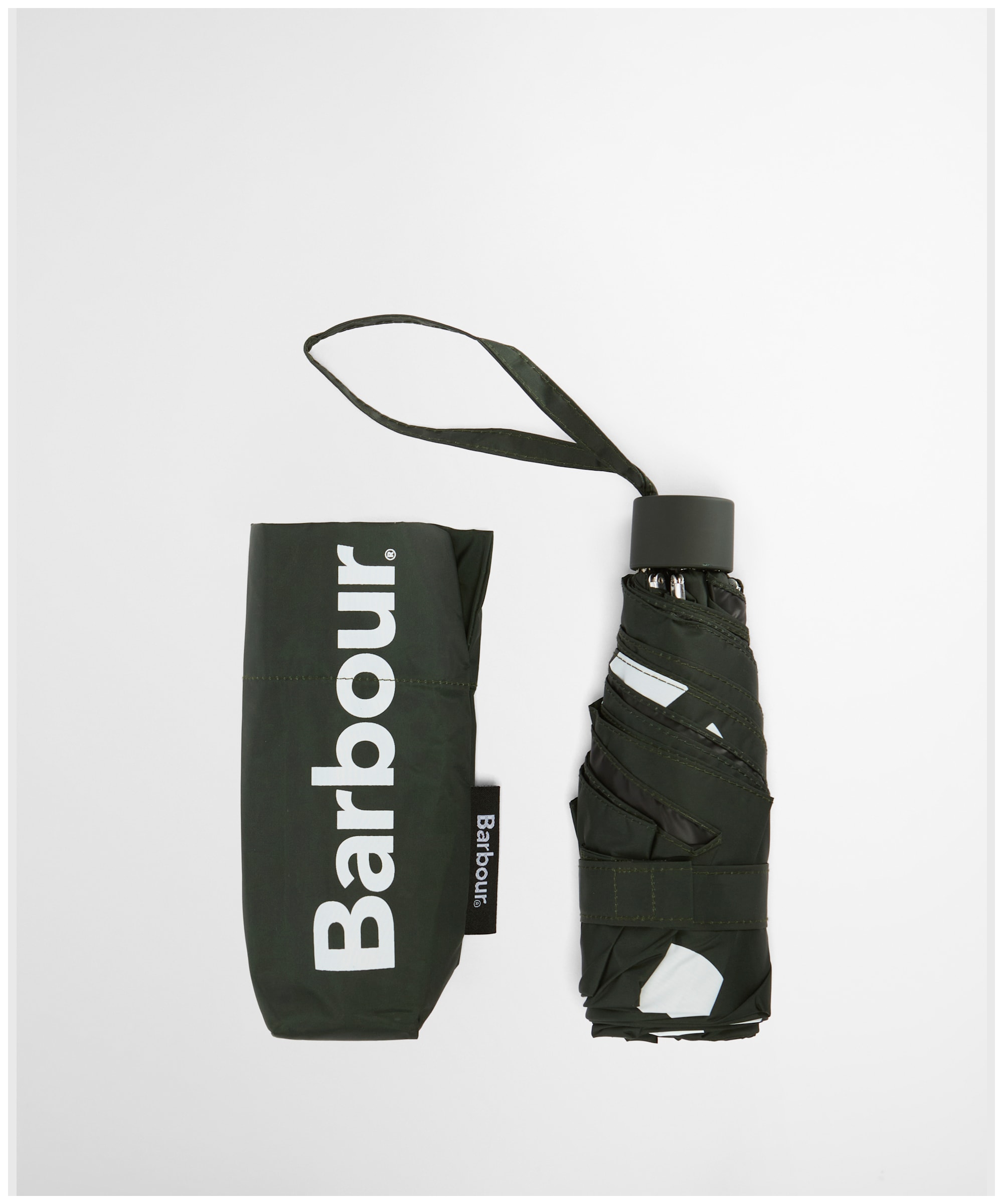 Barbour Logo Mini Umbrella
