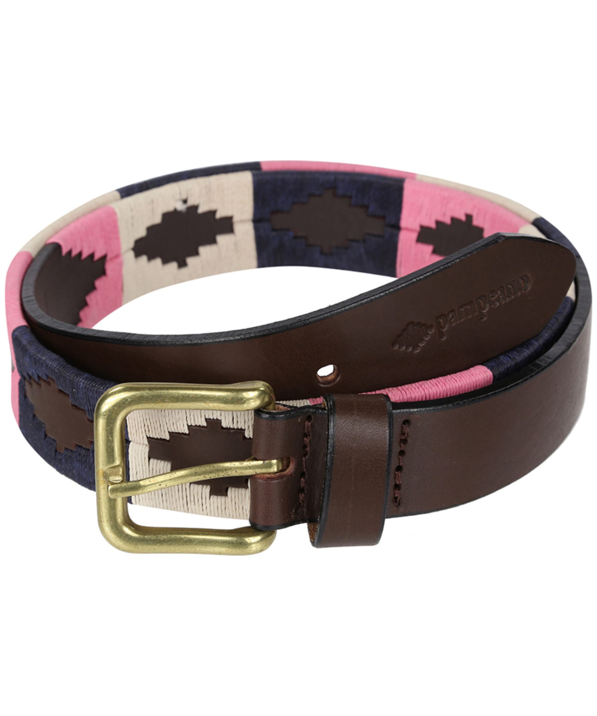 pampeano Hand Stitched Leather Polo Belt