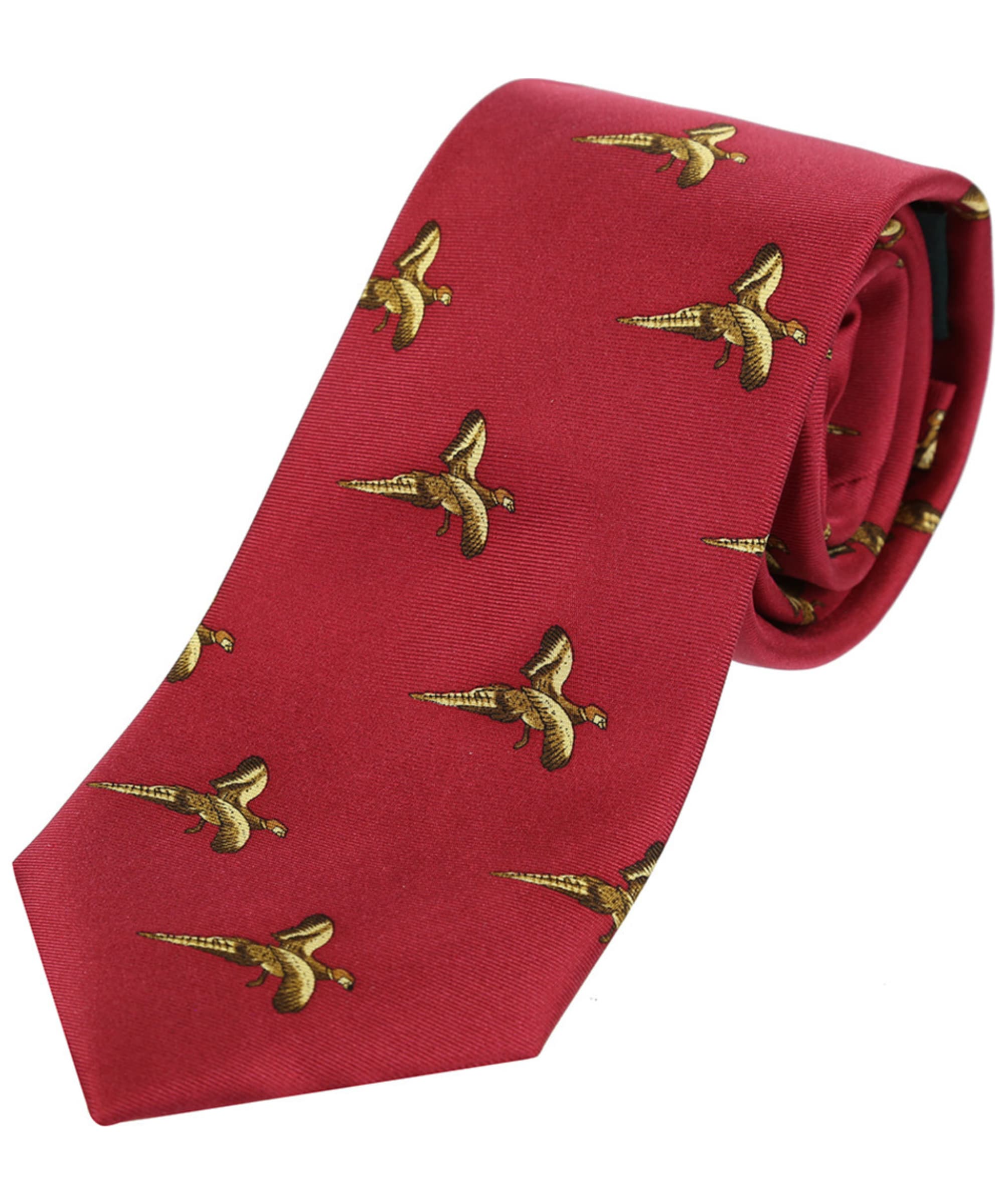Men's Soprano Flying Pheasant Country Silk Tie