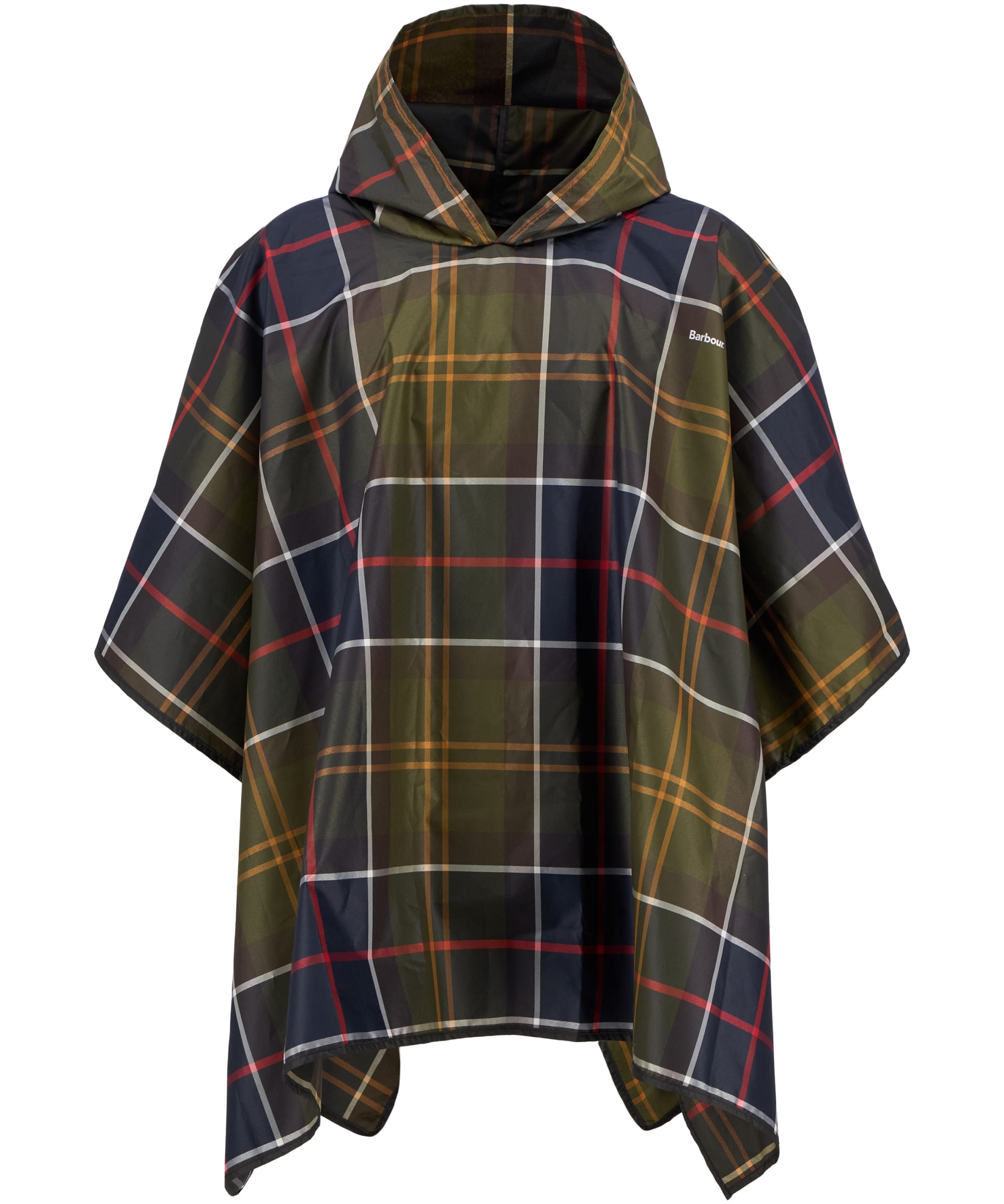 Barbour Tartan Showerproof Poncho