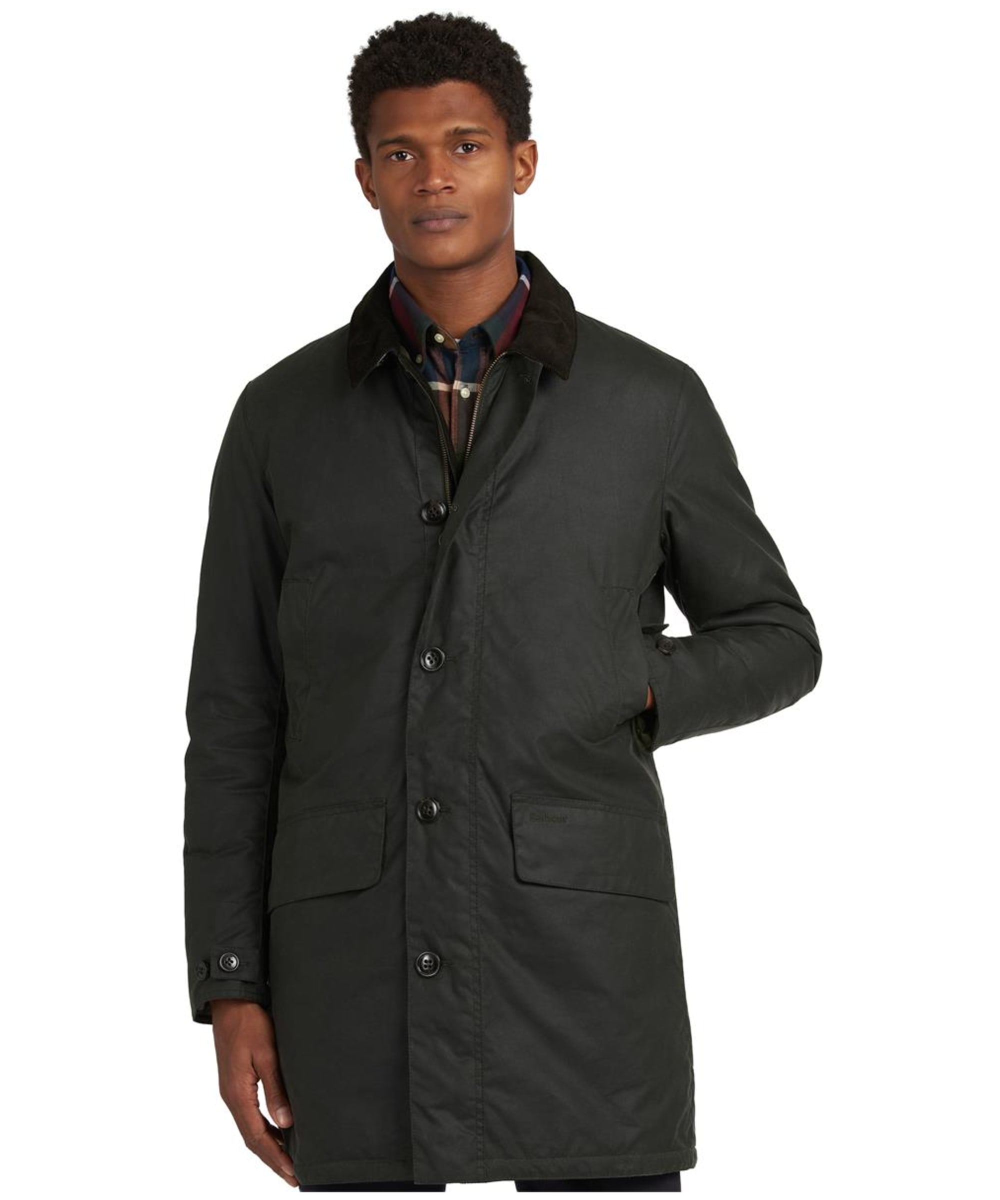 Men’s Barbour Waxed Mac