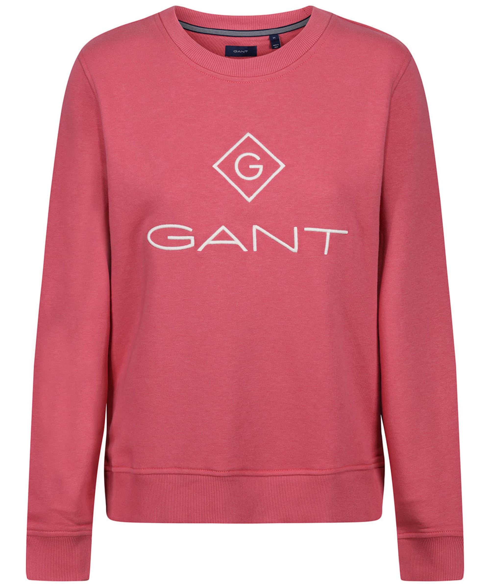 Women’s GANT Lock Up Logo Crew Neck Sweatshirt
