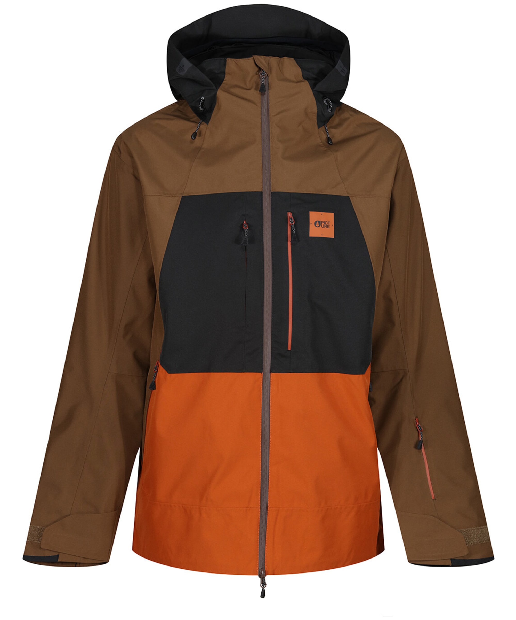 Men’s Picture Lined Waterproof Hooded Track Jacket