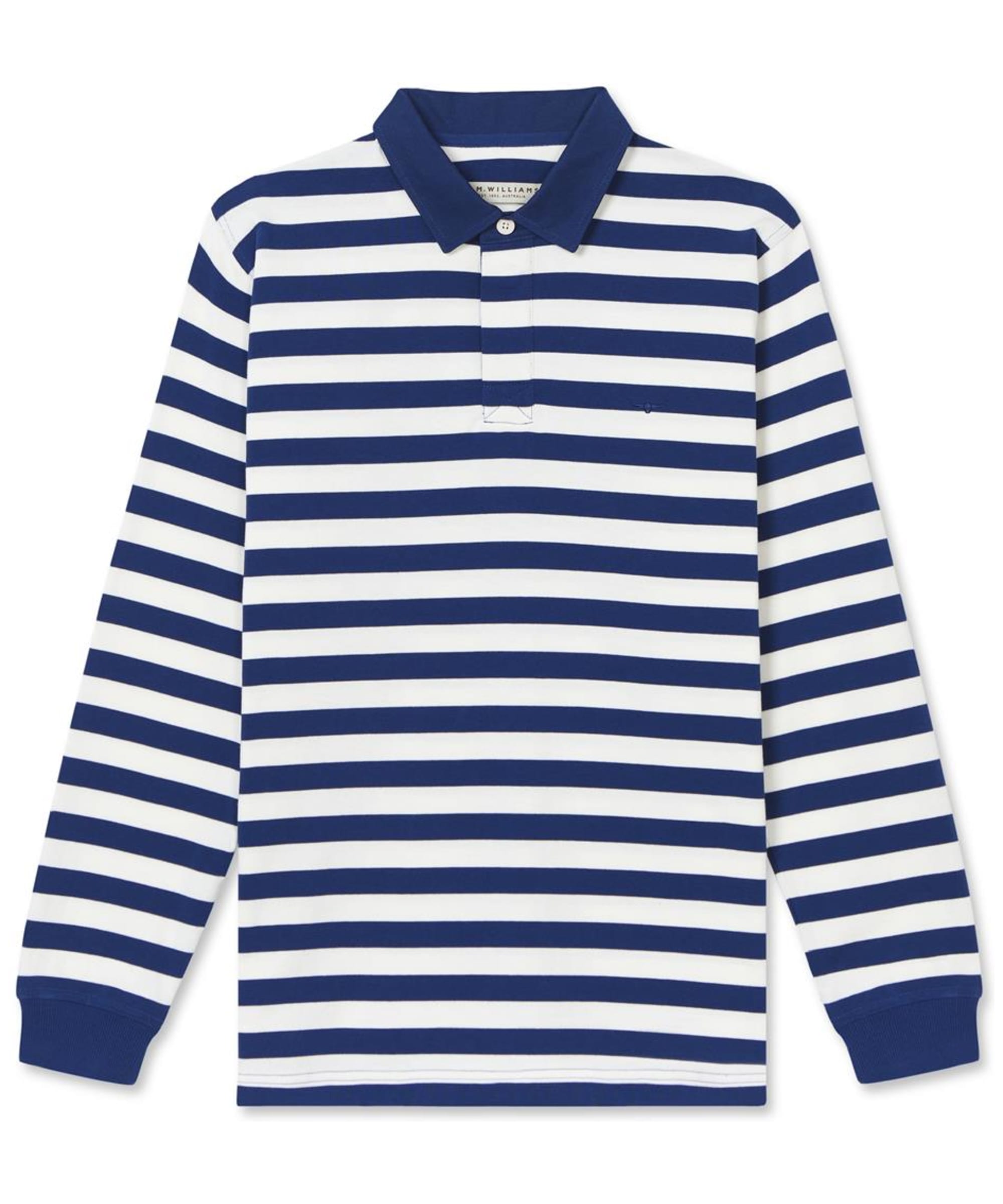 Men's R.M. Williams Tweedale Striped Rugby Shirt