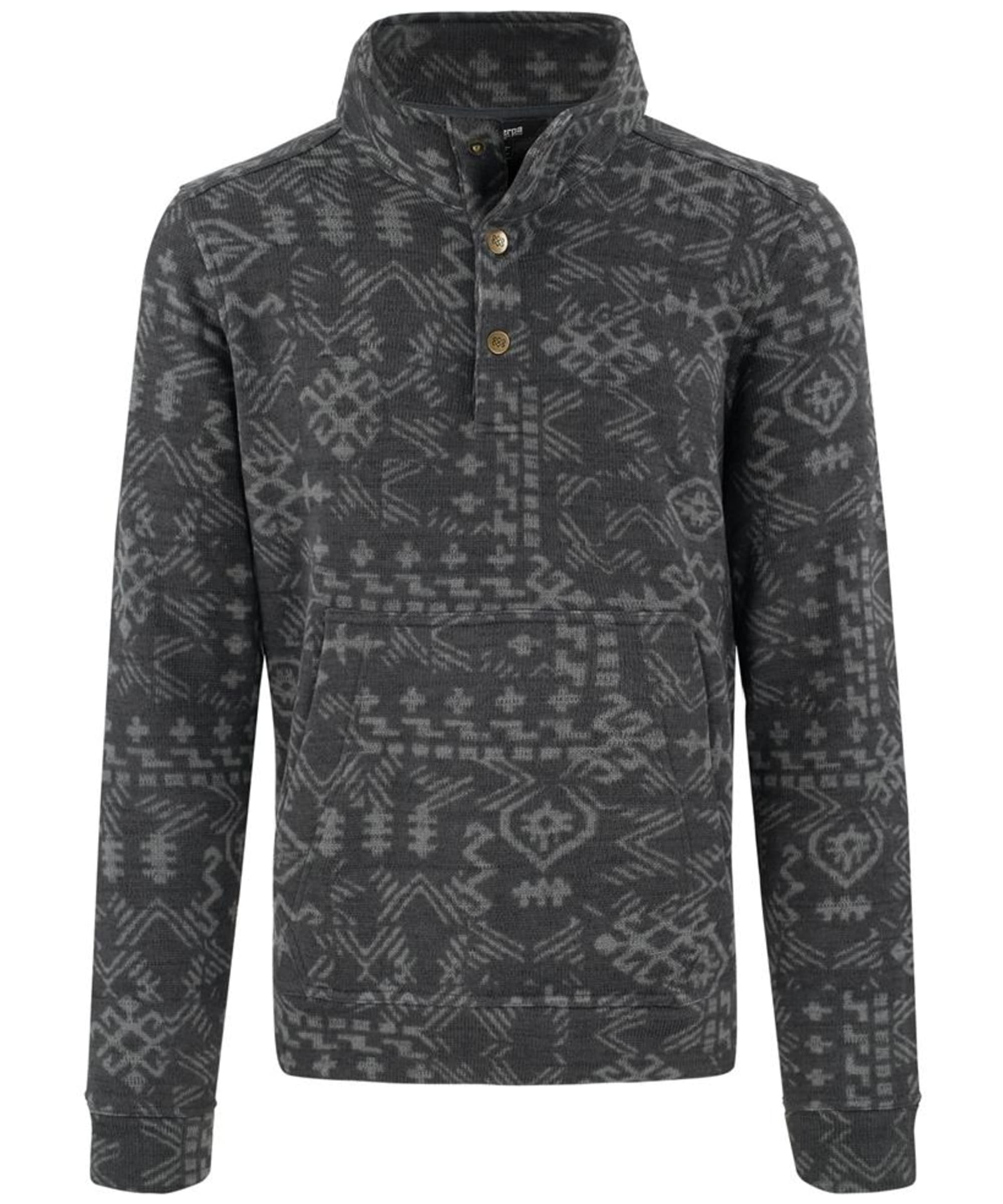 Men's Sherpa Adventure Gear Bhutan Patterned Pullover Fleece