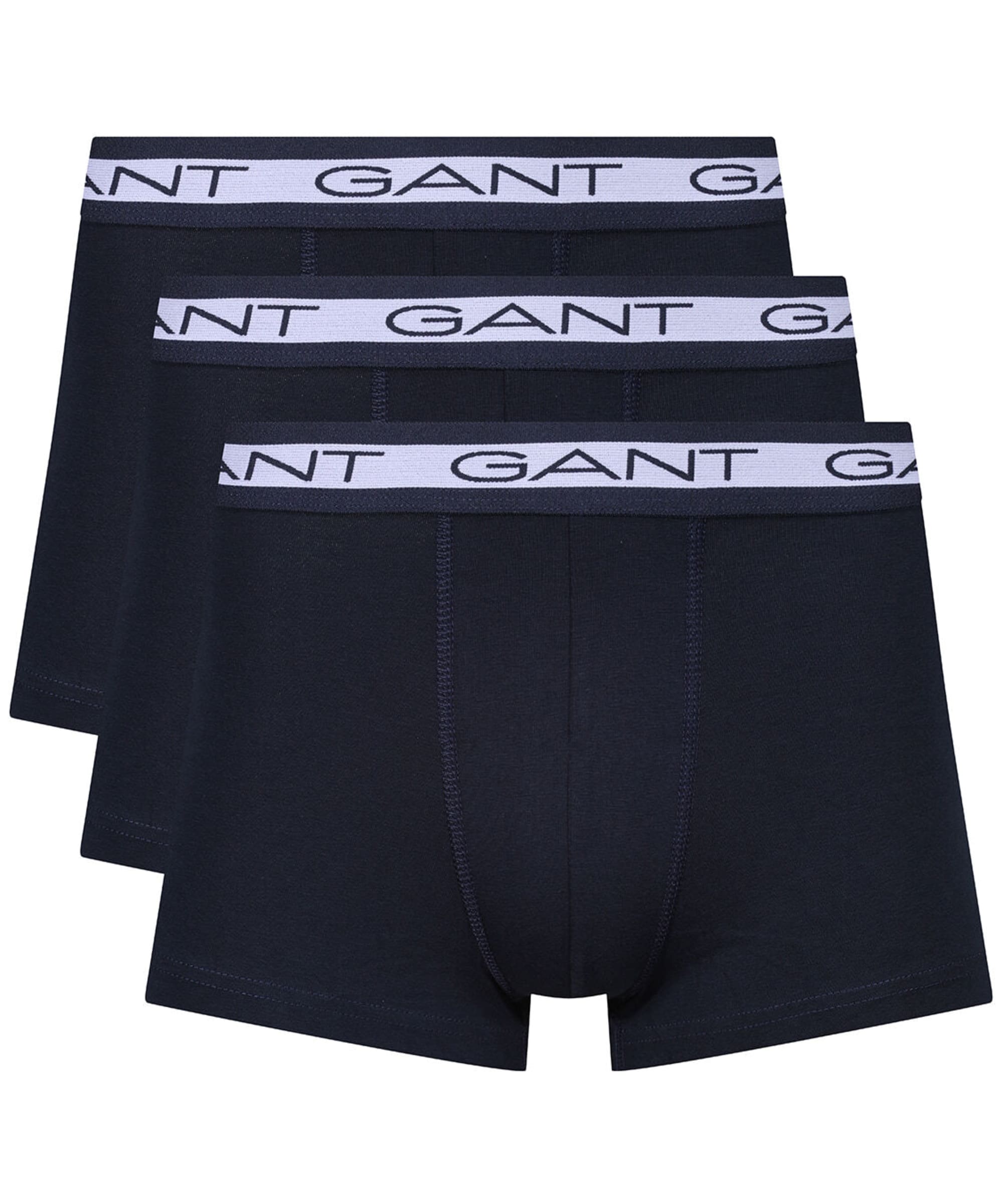 Men's GANT Basic Cotton Blend Trunk - 3 Pack