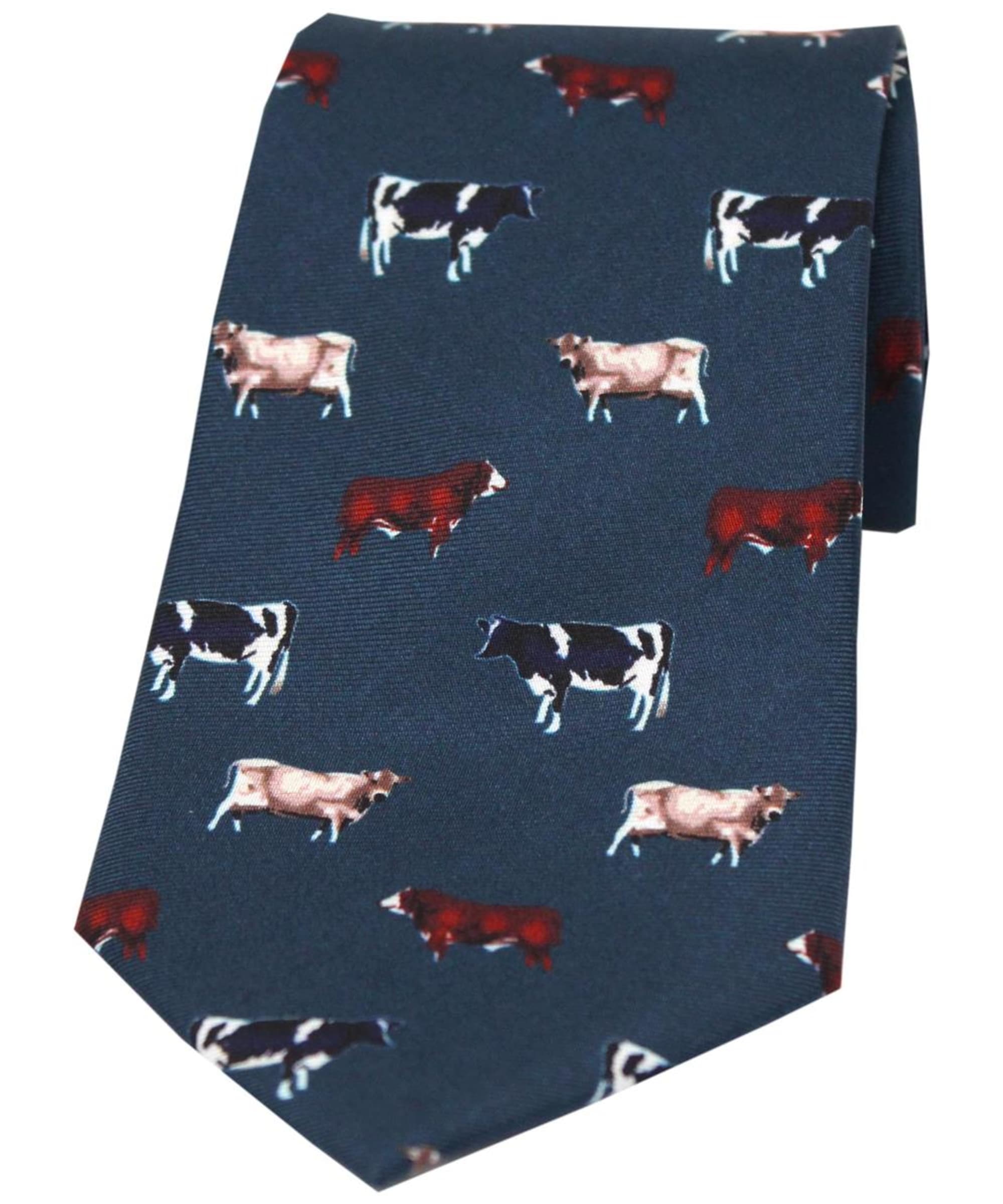 Men's Soprano Cow Breeds Silk Tie