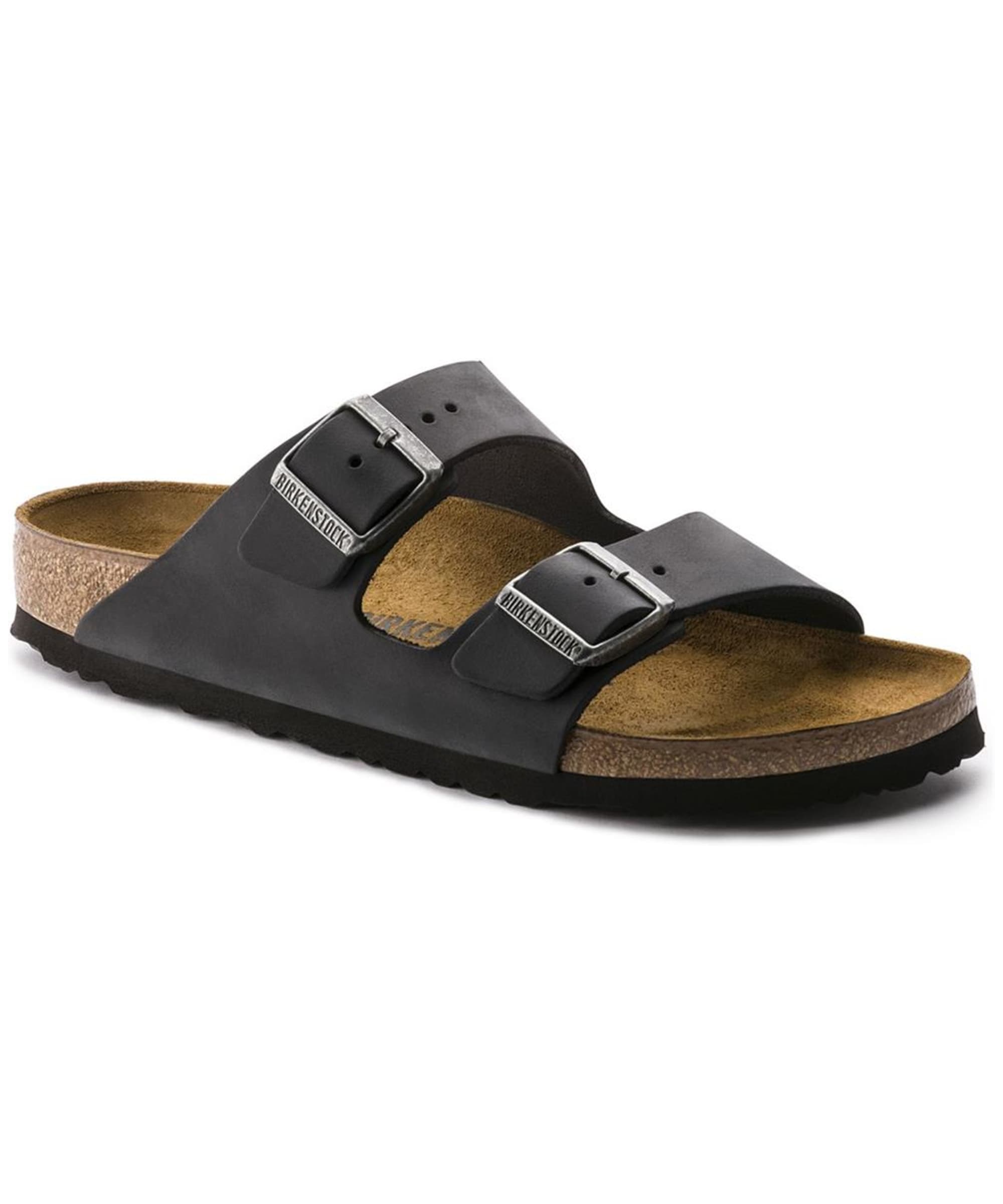 Birkenstock Arizona Oiled Leather Sandals - Regular Footbed ...