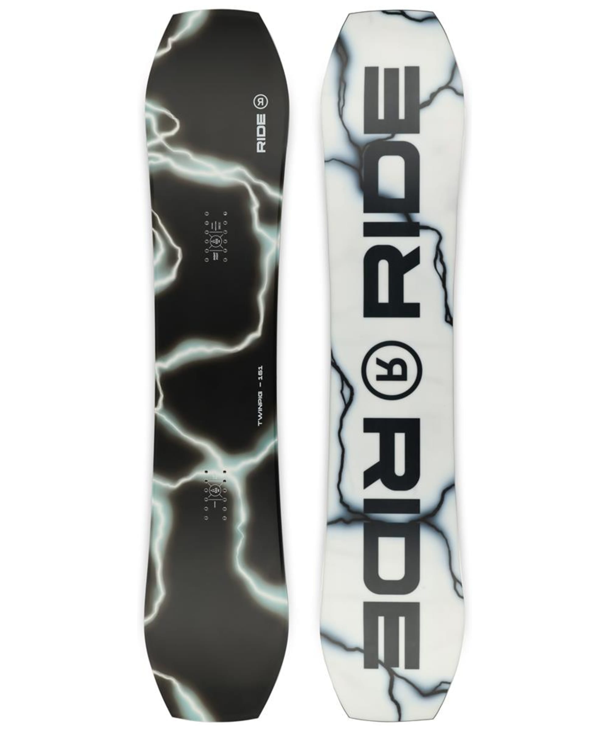 Ride Twinpig Freestyle Twin Directional Snowboard