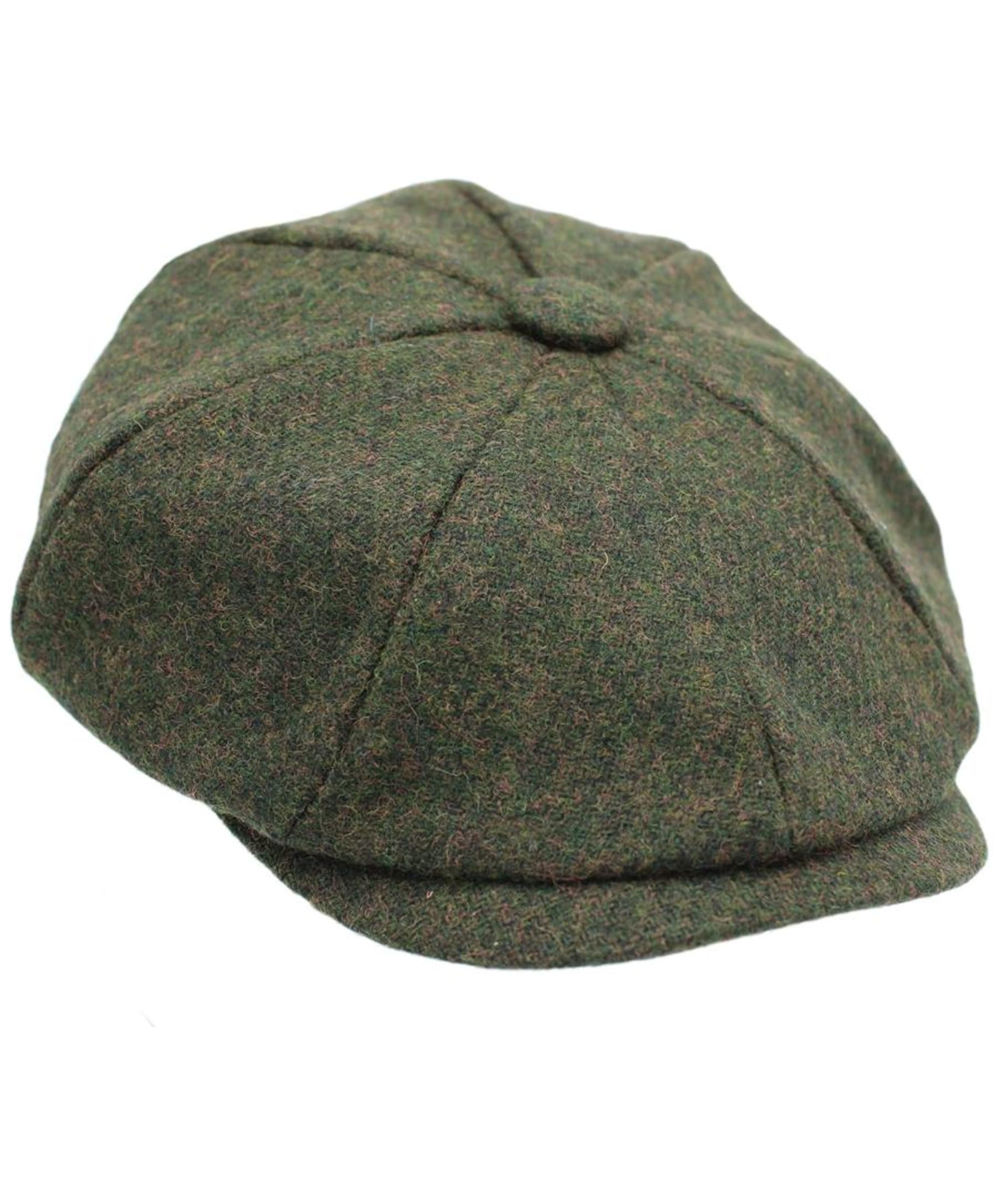 Heather Archie Wool Twill Tweed 8-Piece Cap