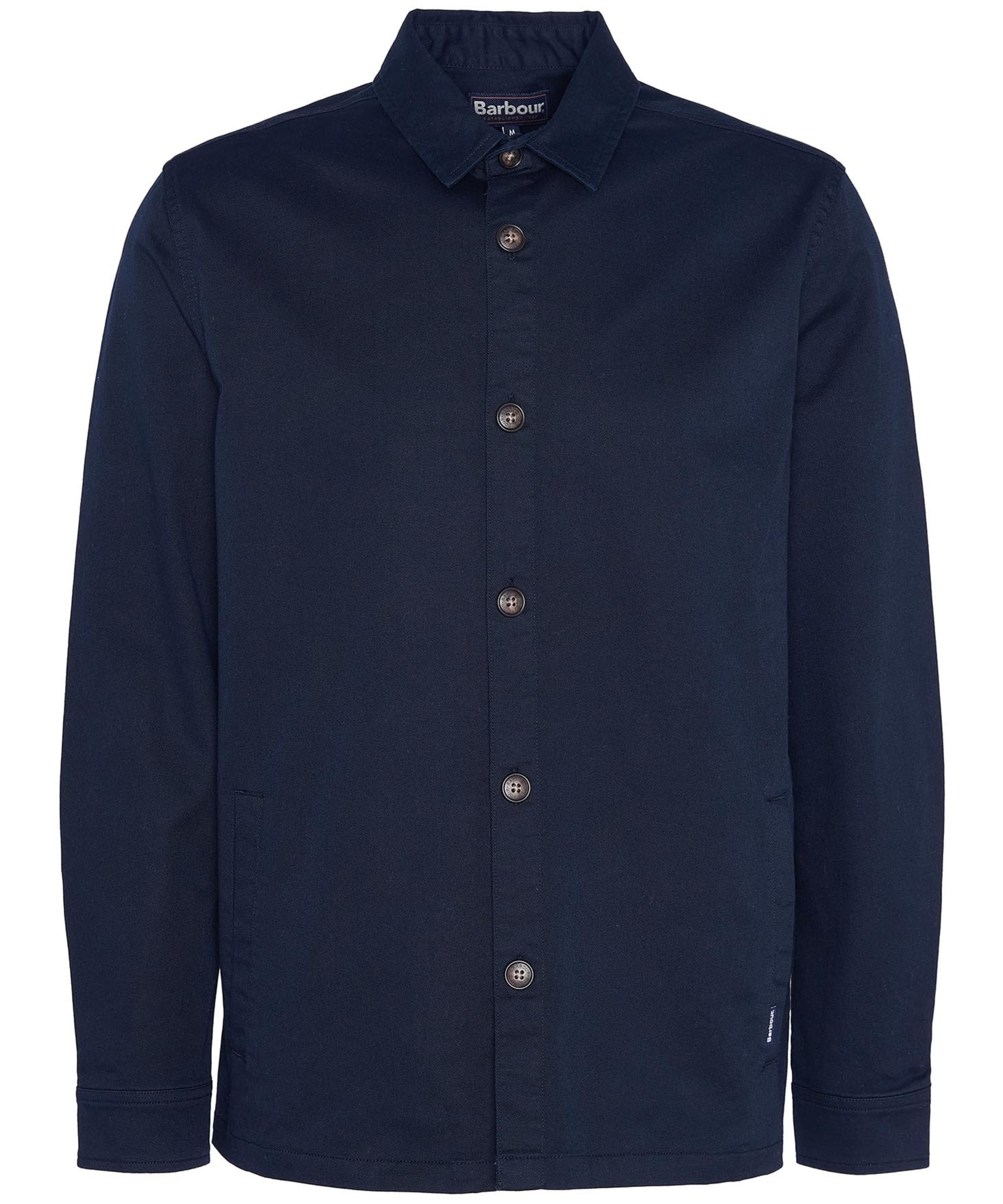 Men's Barbour Ruxton Tailored Stretch Twill Overshirt