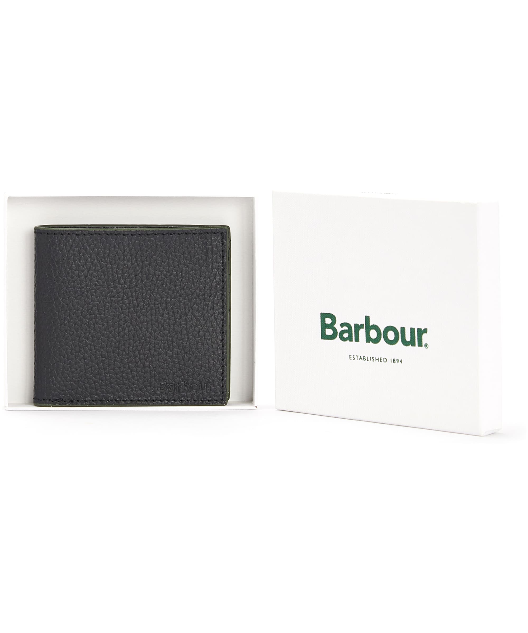Men's Barbour Leather Billfold Wallet