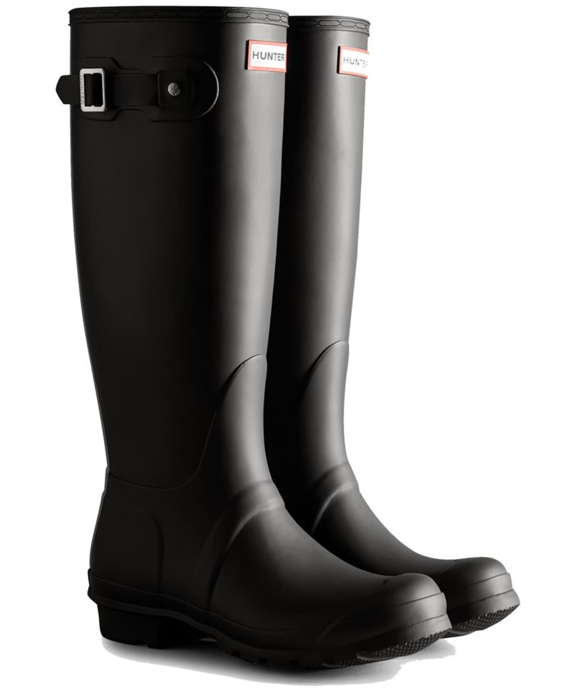 Women's Hunter Original Tri Colour Logo Backstrap Tall Wellington Boots