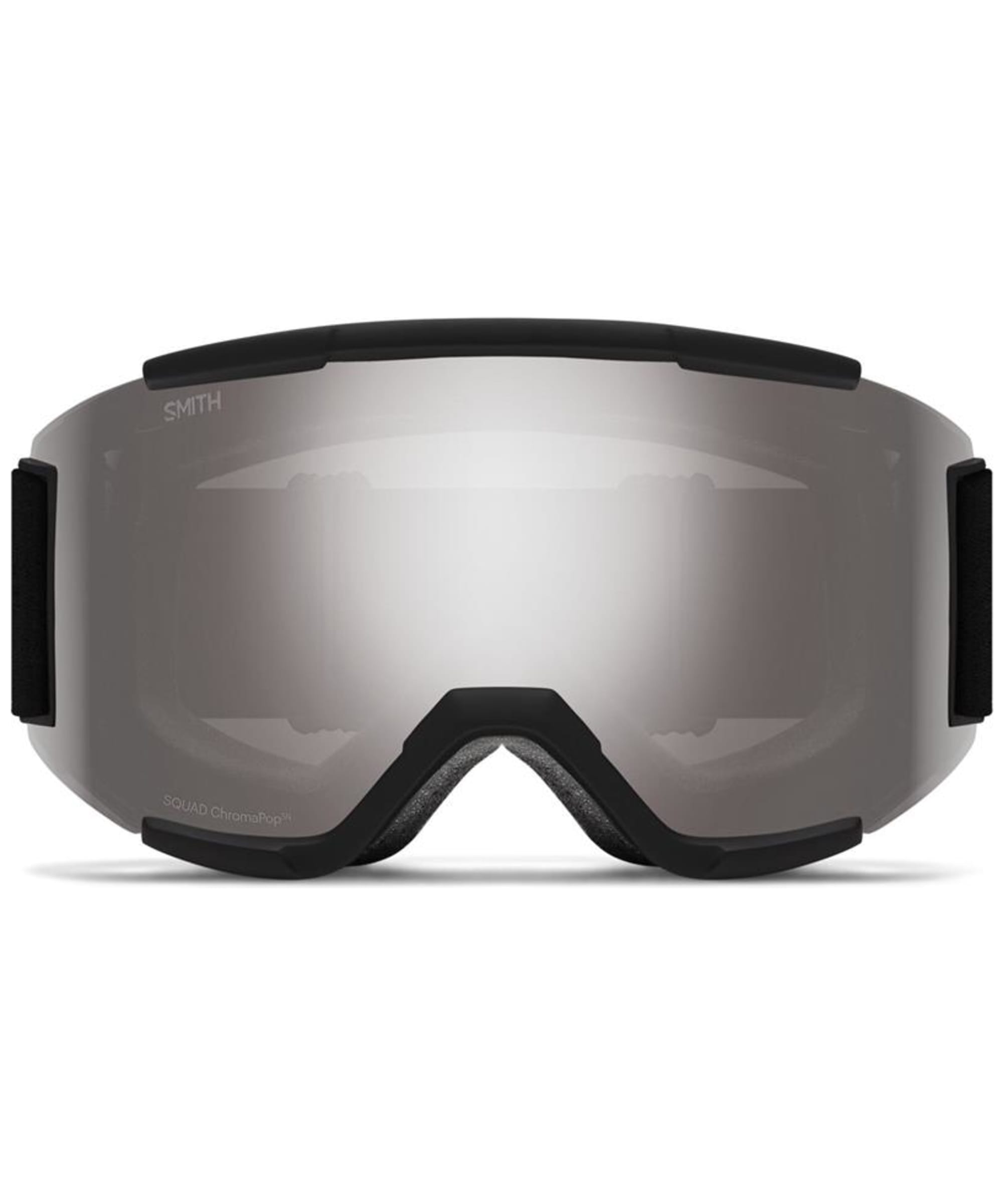 Smith Squad M Snow Goggles - Chromapop Platinum Mirror Lens & Yellow Lens