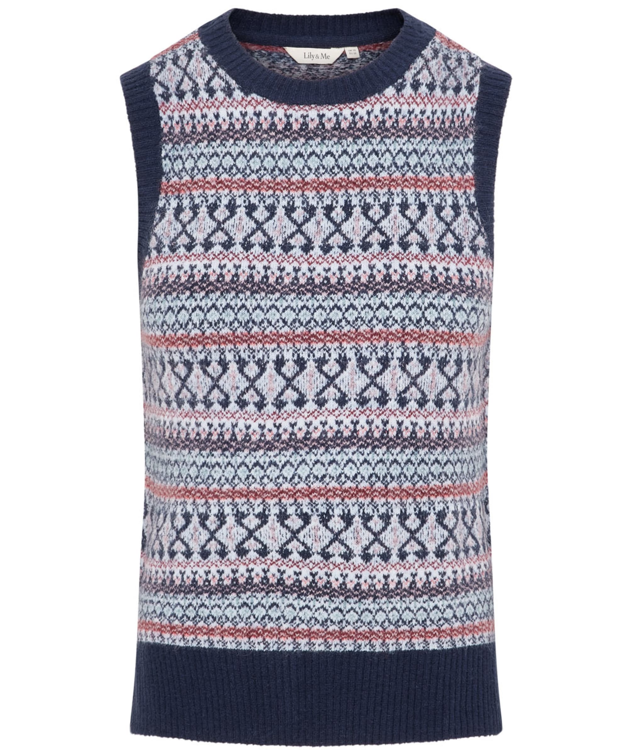 Women's Lily & Me Fairisle Jazz Knitted Tank Top