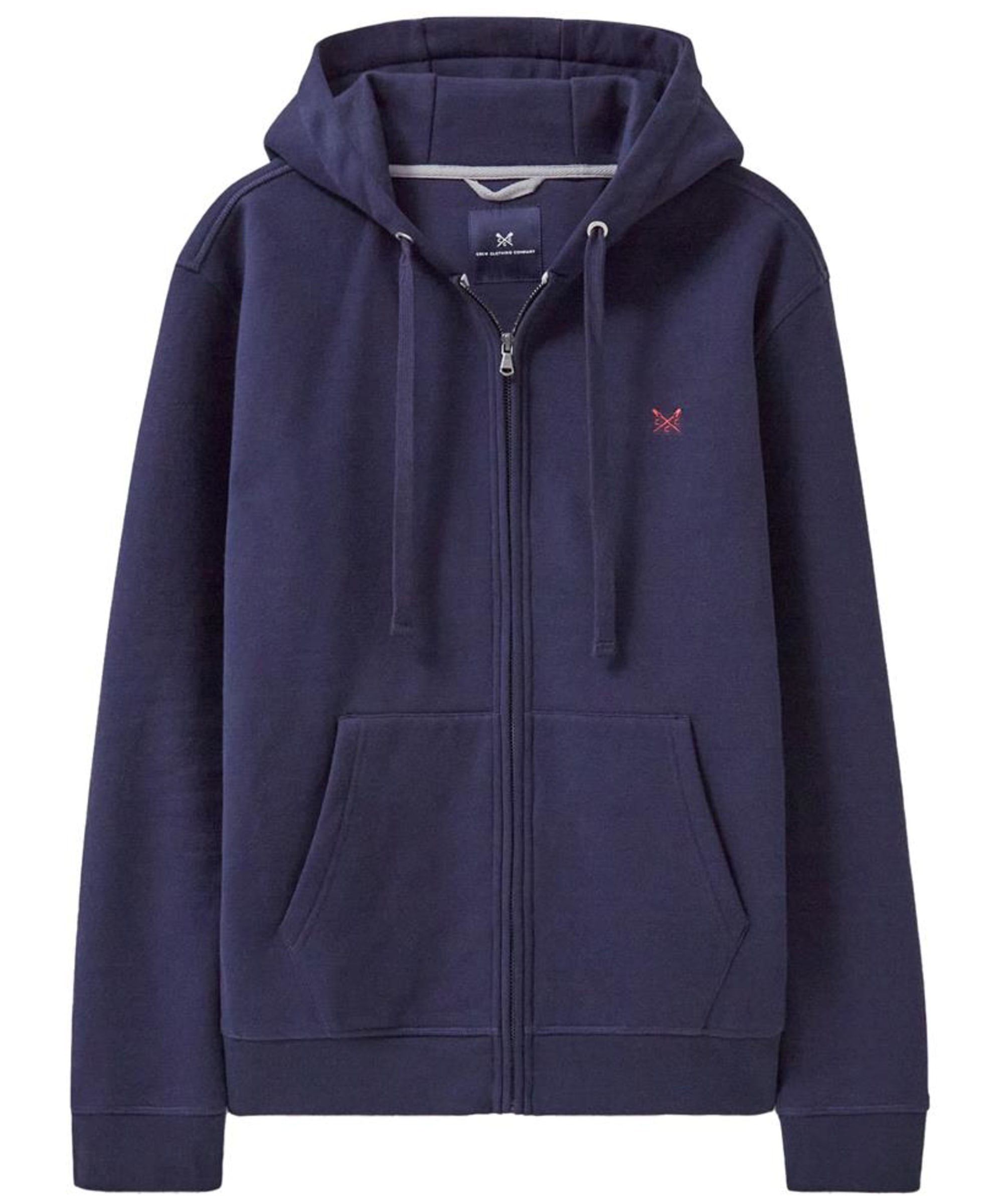Men's Crew Clothing Crossed Oars Zip Through Hoodie