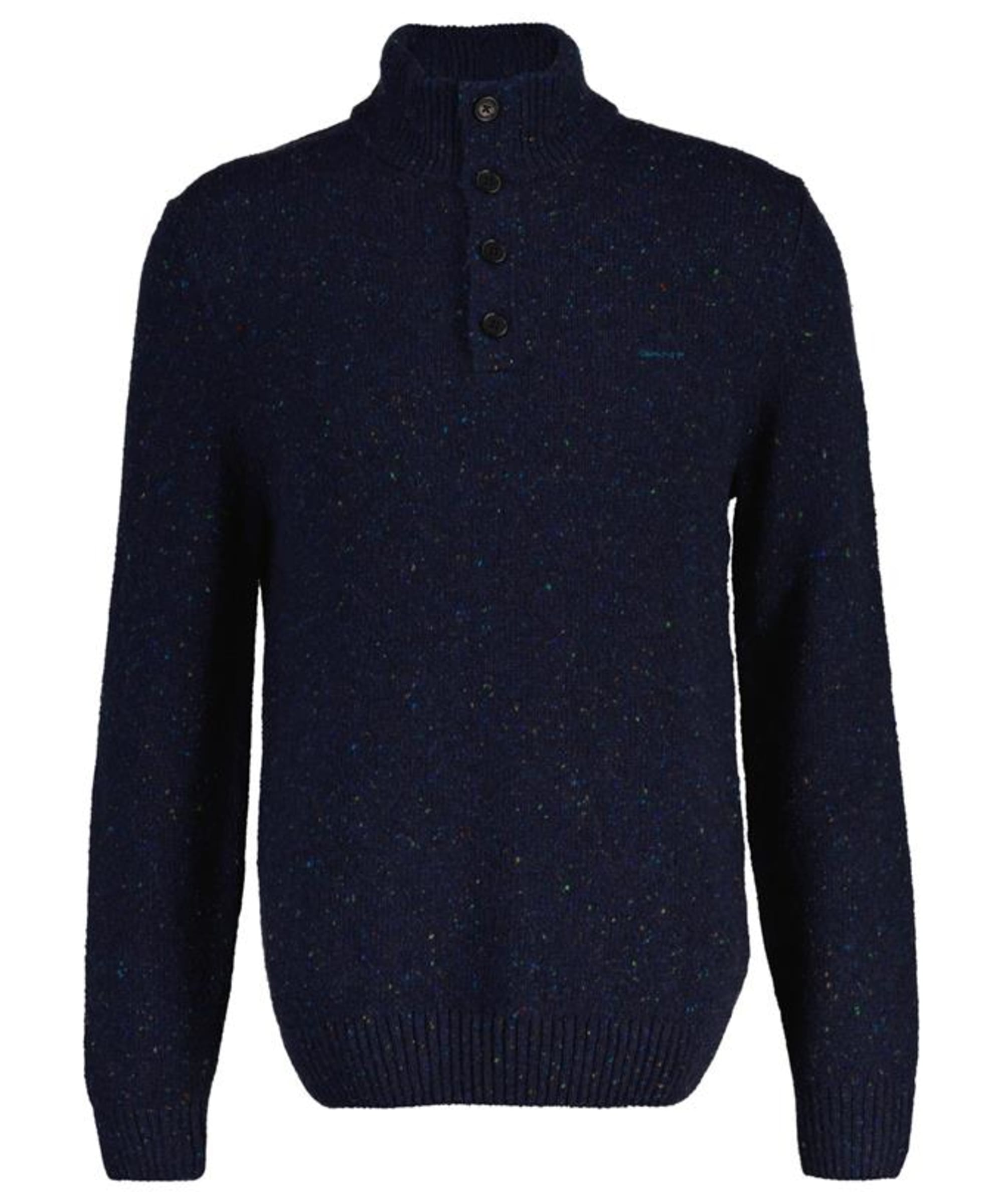 Men's GANT Wool Blend Neps Half Buttoned Sweater
