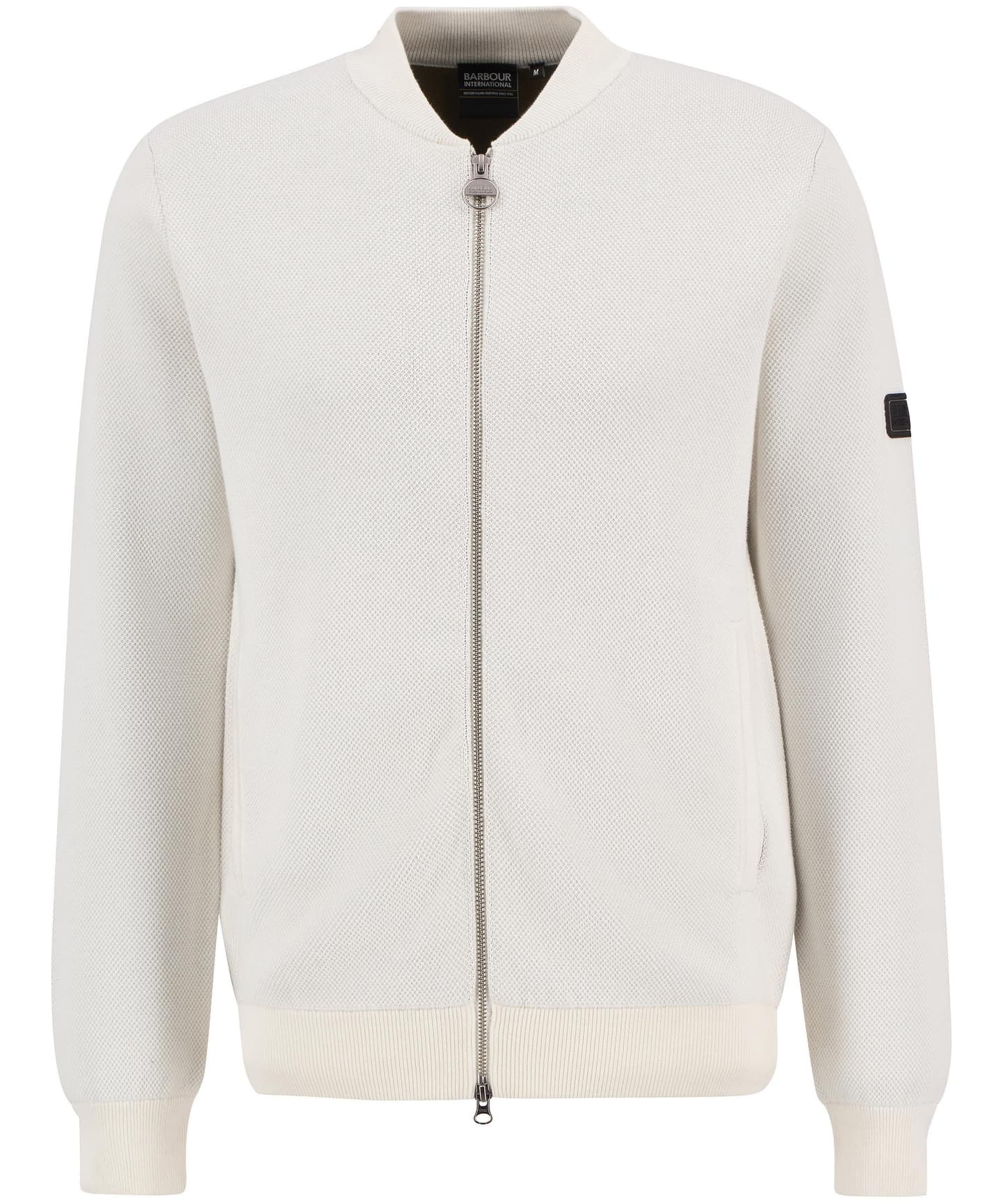 Men's Barbour International Patrick Bomber Zip Through Cardigan