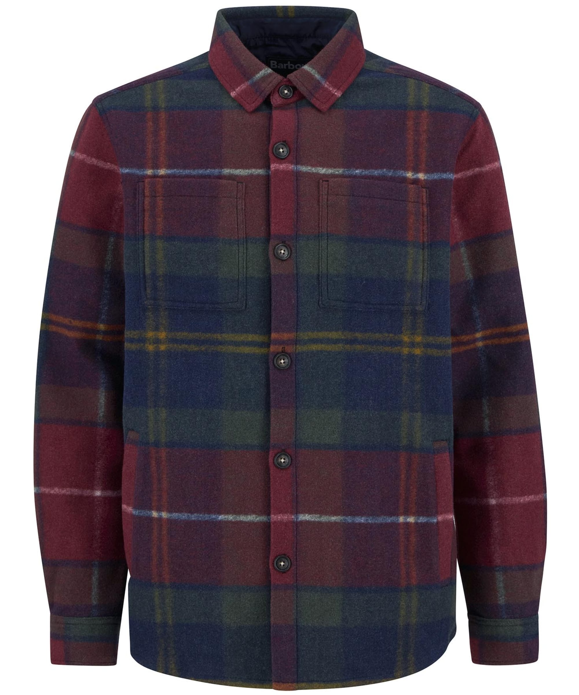 Men's Barbour Chapter Tailored Check Overshirt