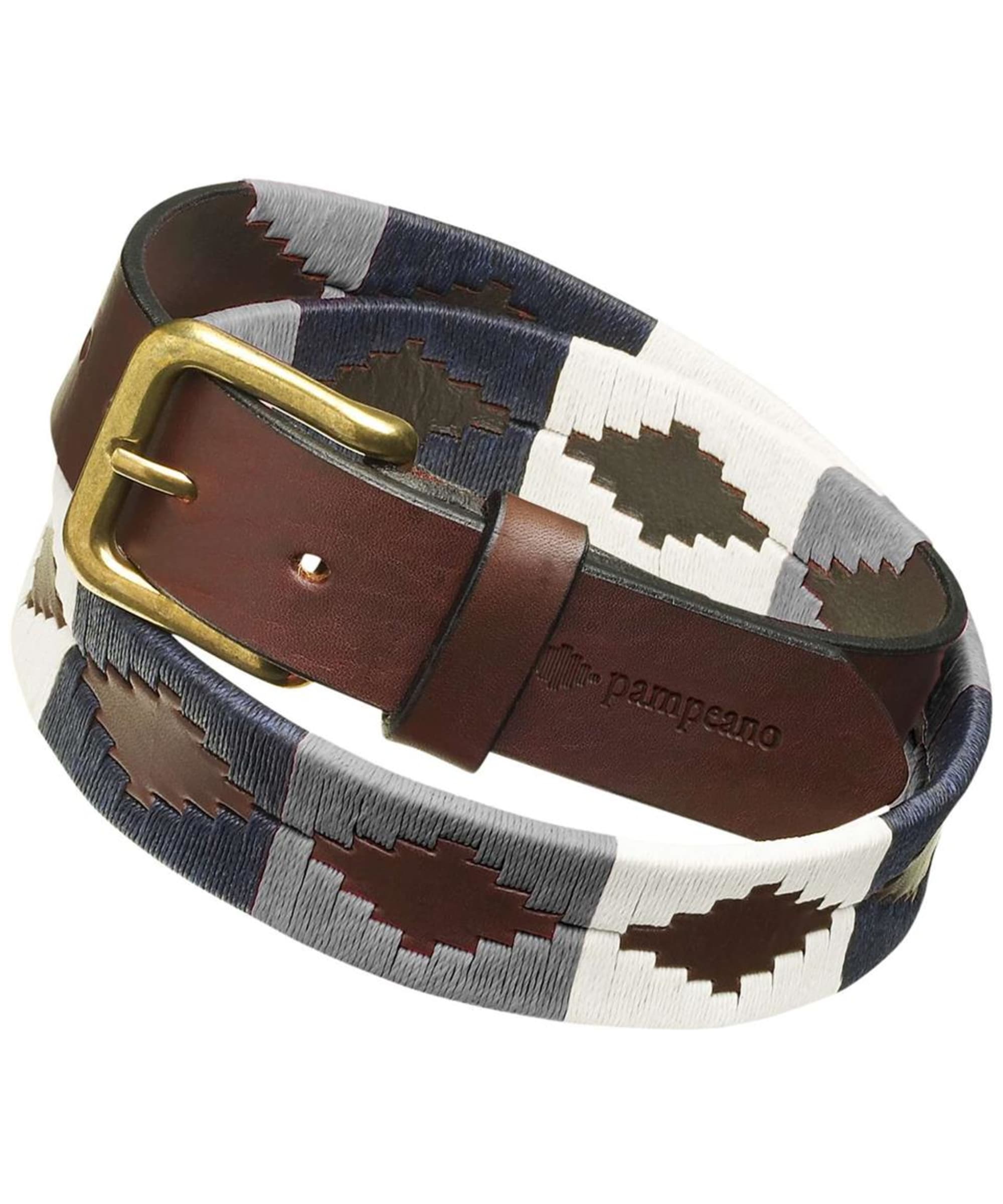 pampeano Hand Stitched Leather Polo Belt