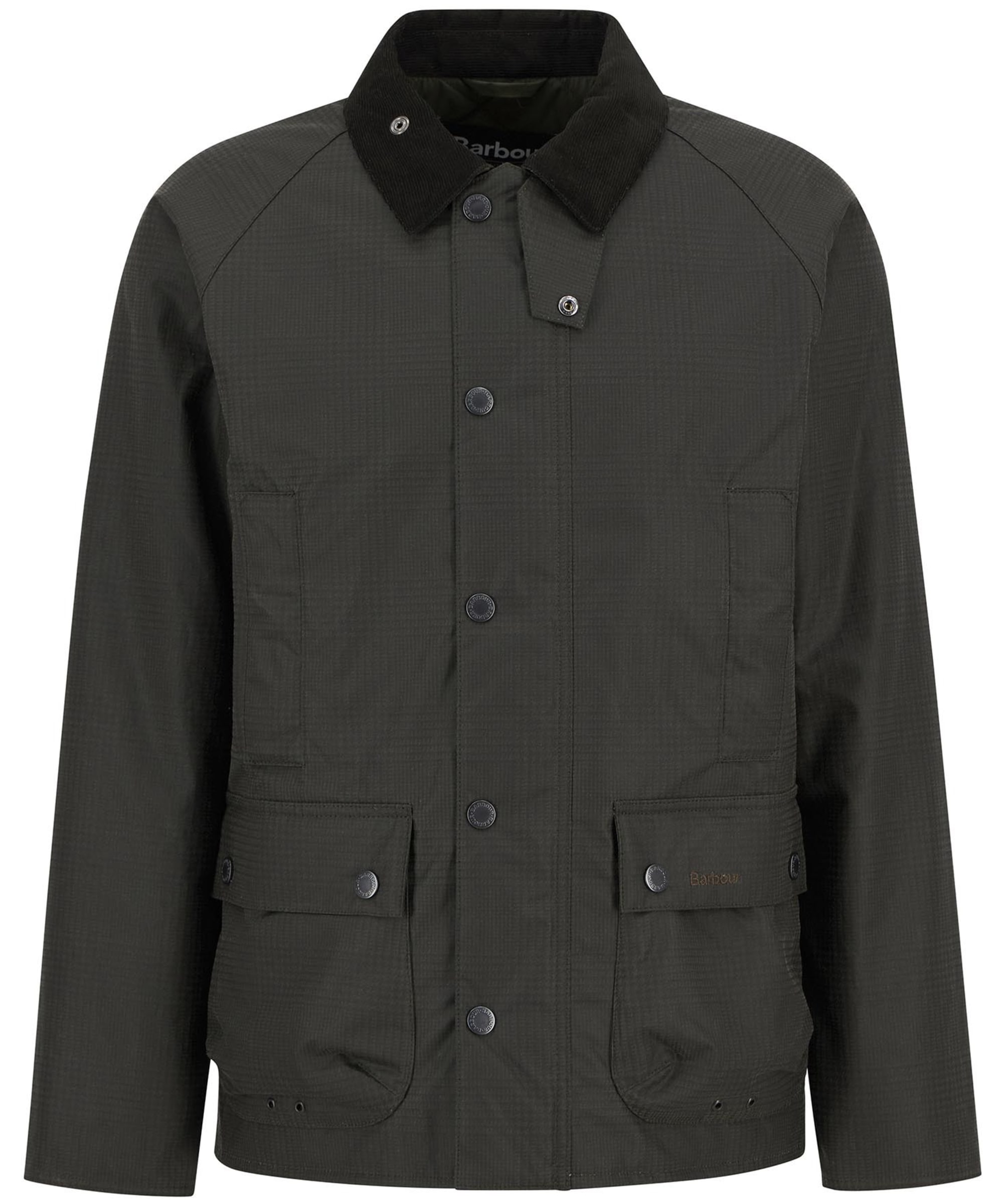 Men's Barbour Modern Beaufort Check Waxed Jacket
