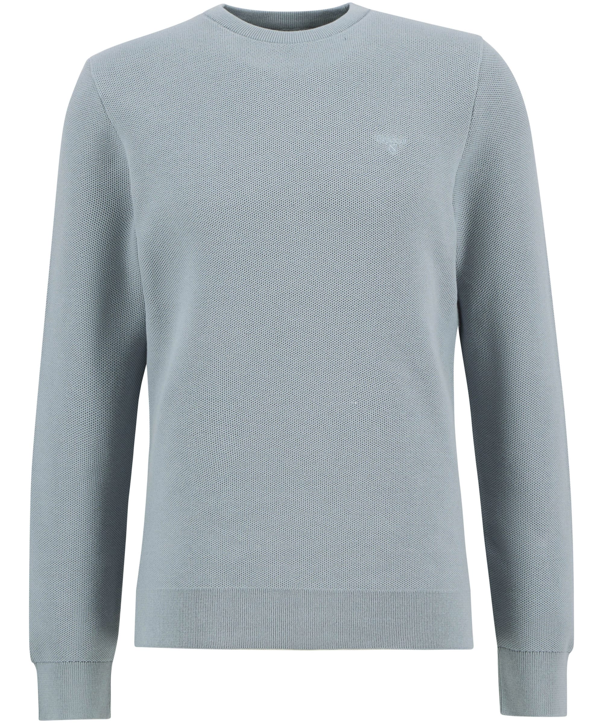 Men's Barbour Essential Honeycomb Crew Neck Sweater