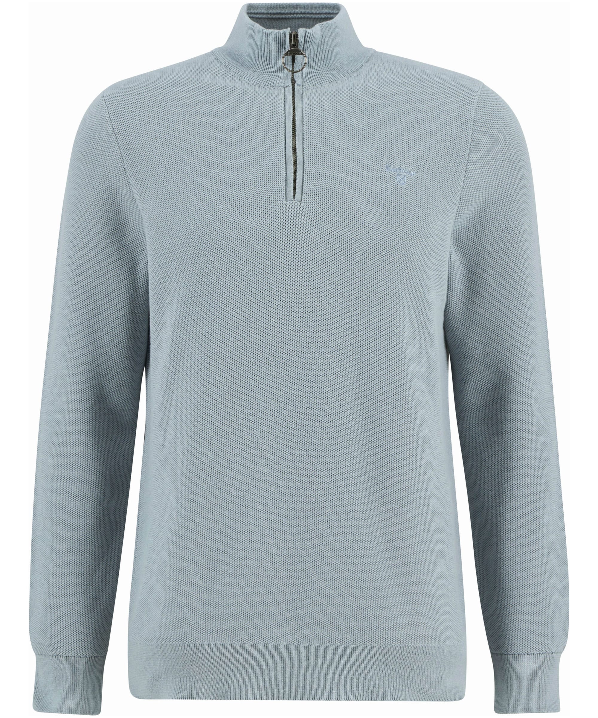 Men's Barbour Essential Honeycomb Half Zip Sweater