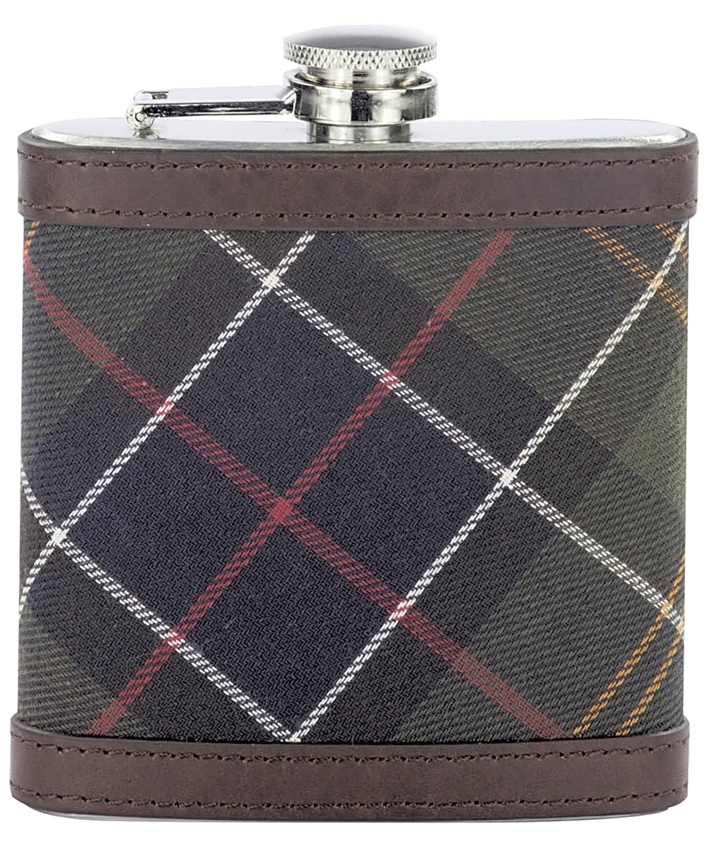 Barbour Tartan Hip Flask