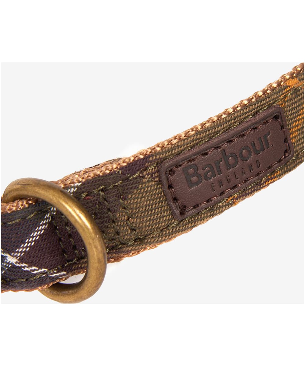 Barbour Tartan Webbing Dog Collar